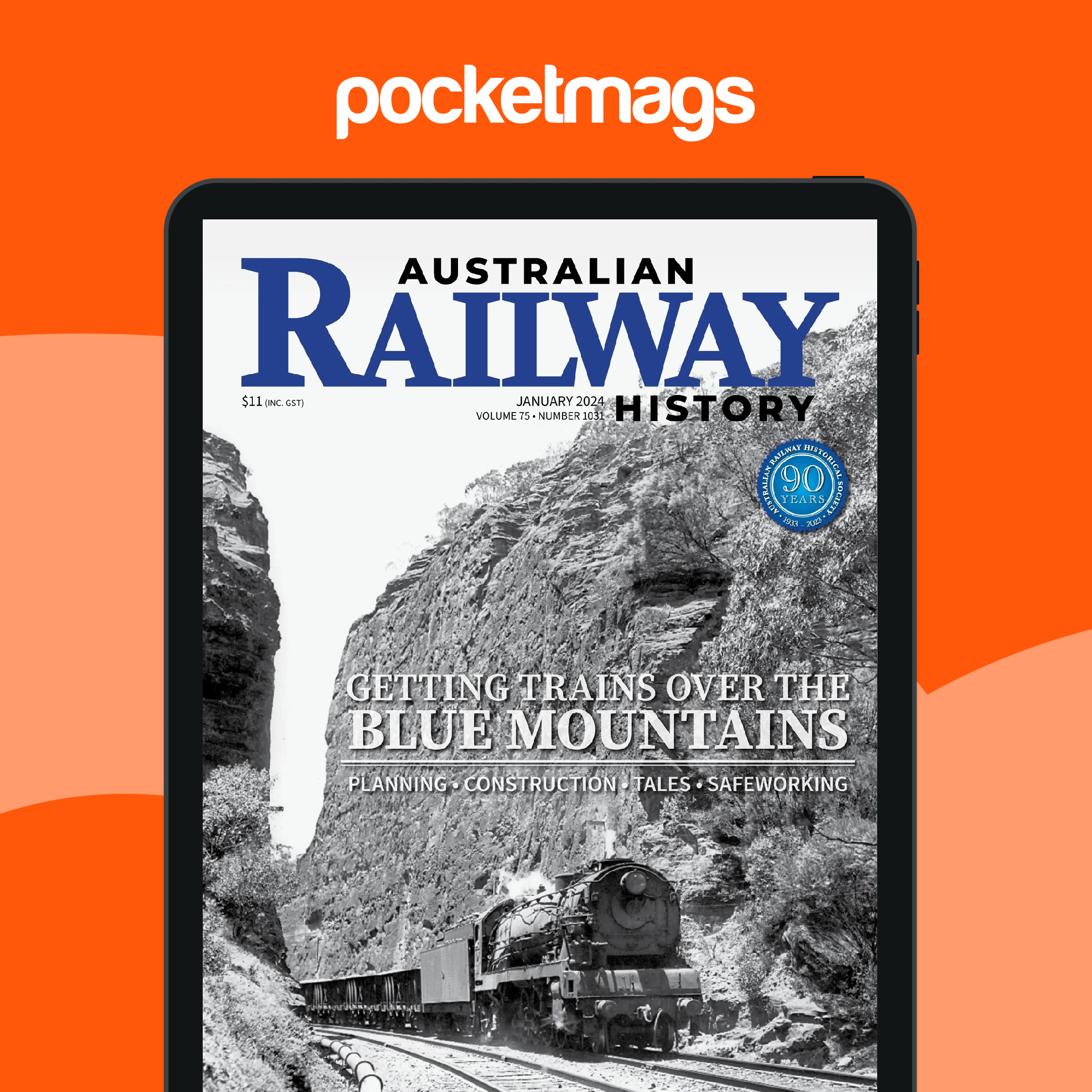 Australian Railway History Magazine - January 2024 Edición anterior