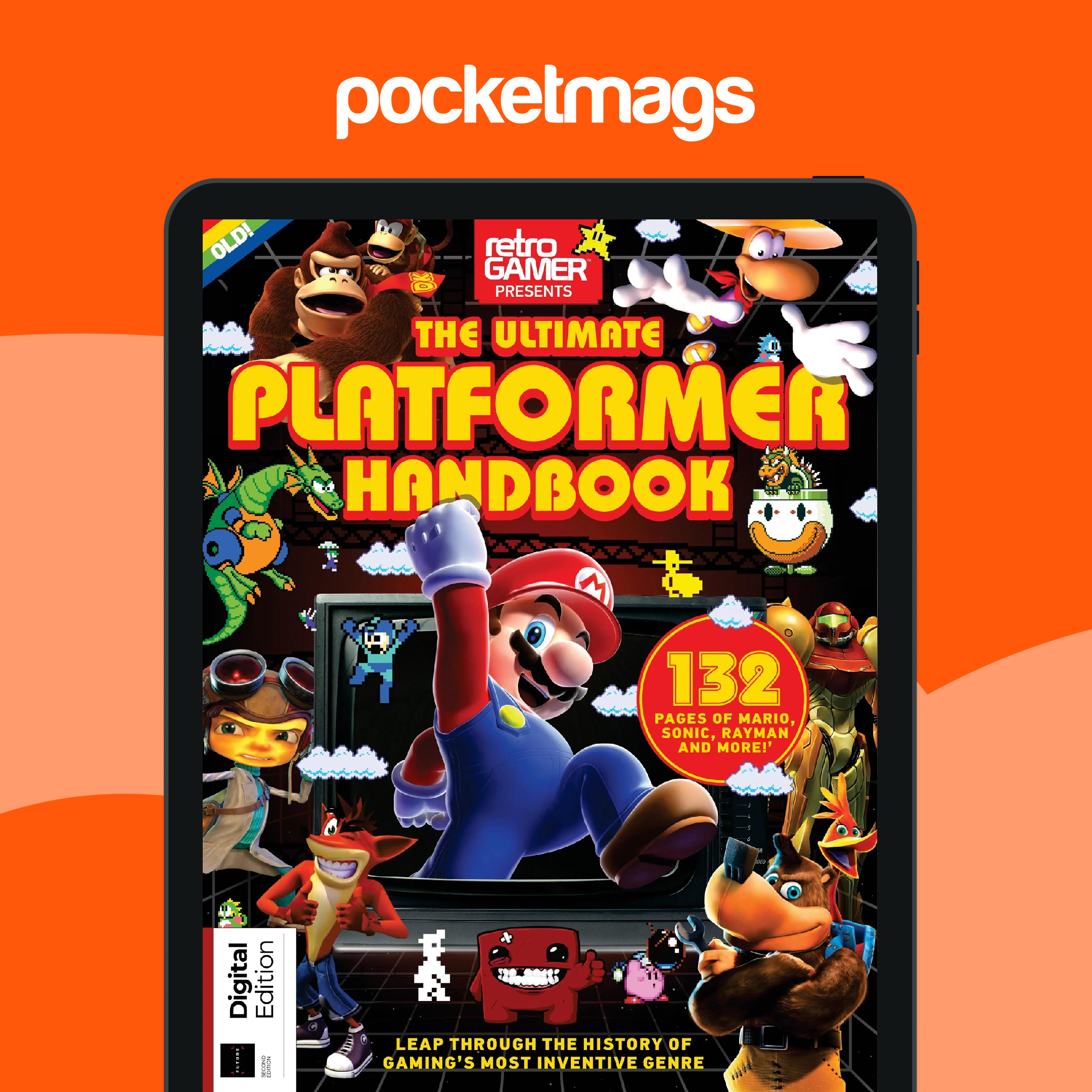 Gaming Bookazine - The Ultimate Platformer Handbook 2nd Ed. Back Issue