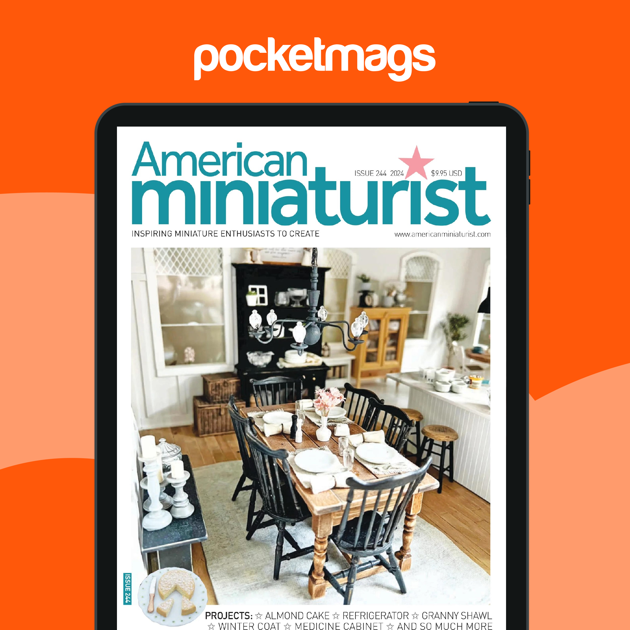 American Miniaturist Magazine - Issue 244 Back Issue