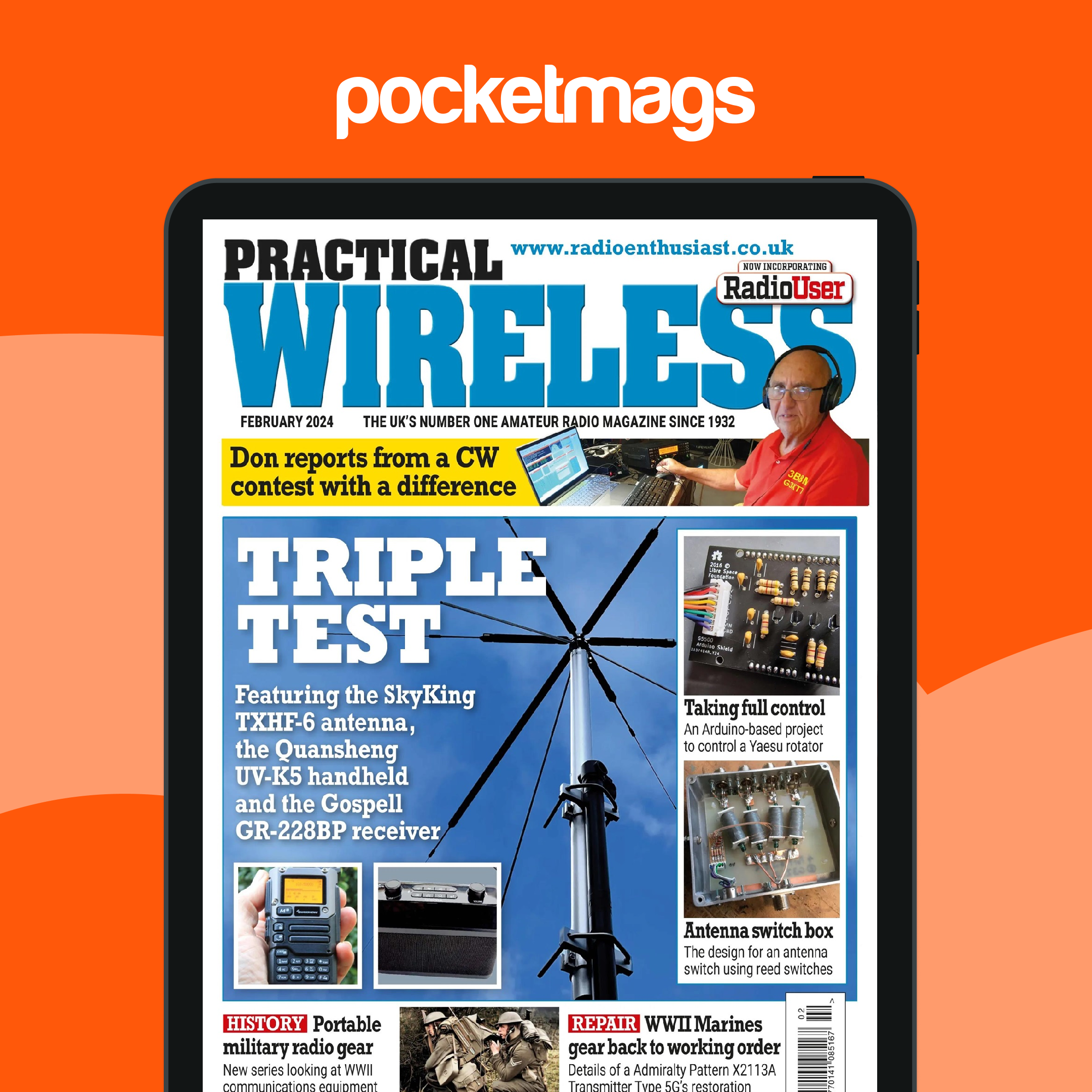 Practical Wireless Magazine - February 2024 Edición anterior