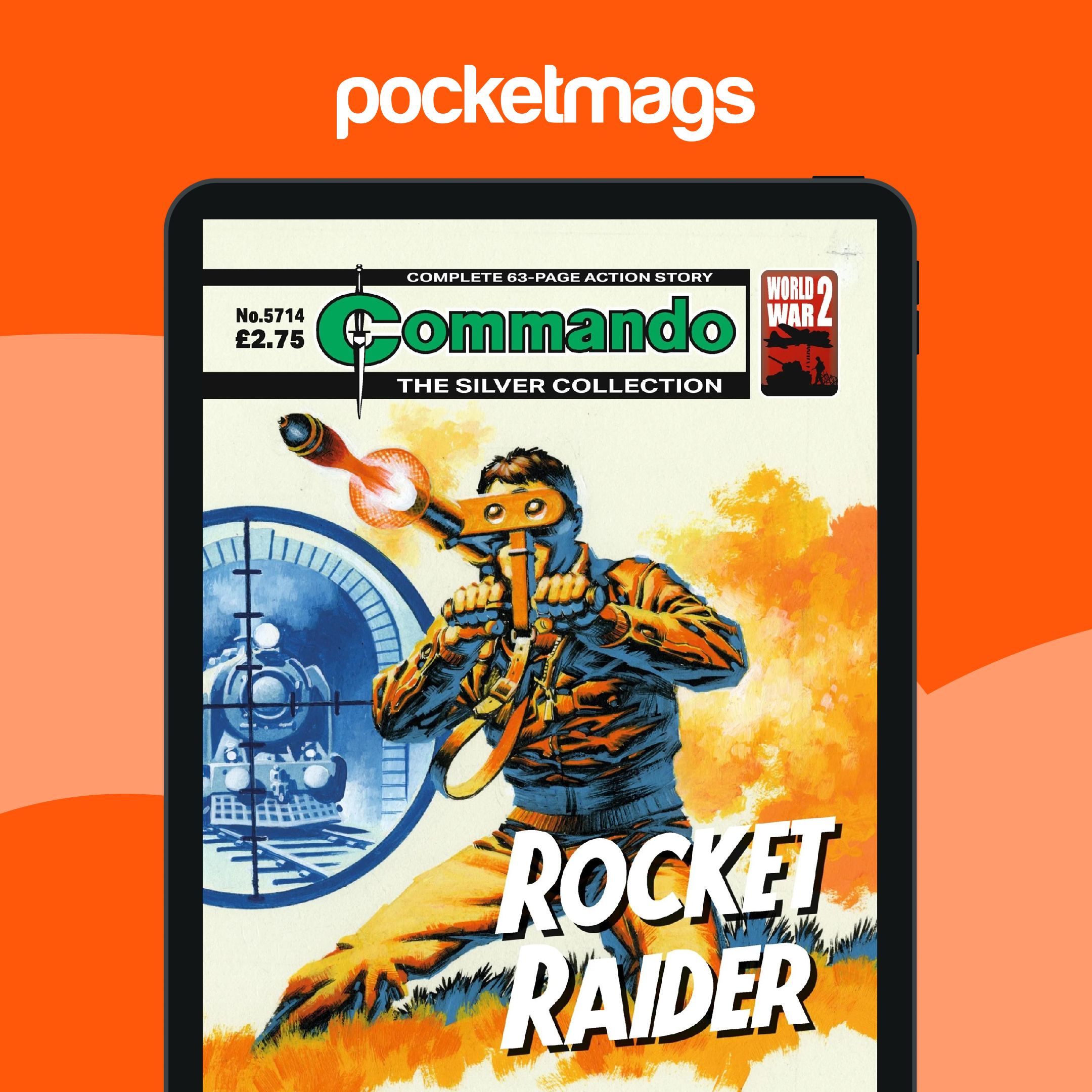 Commando Magazine - 5714 Back Issue