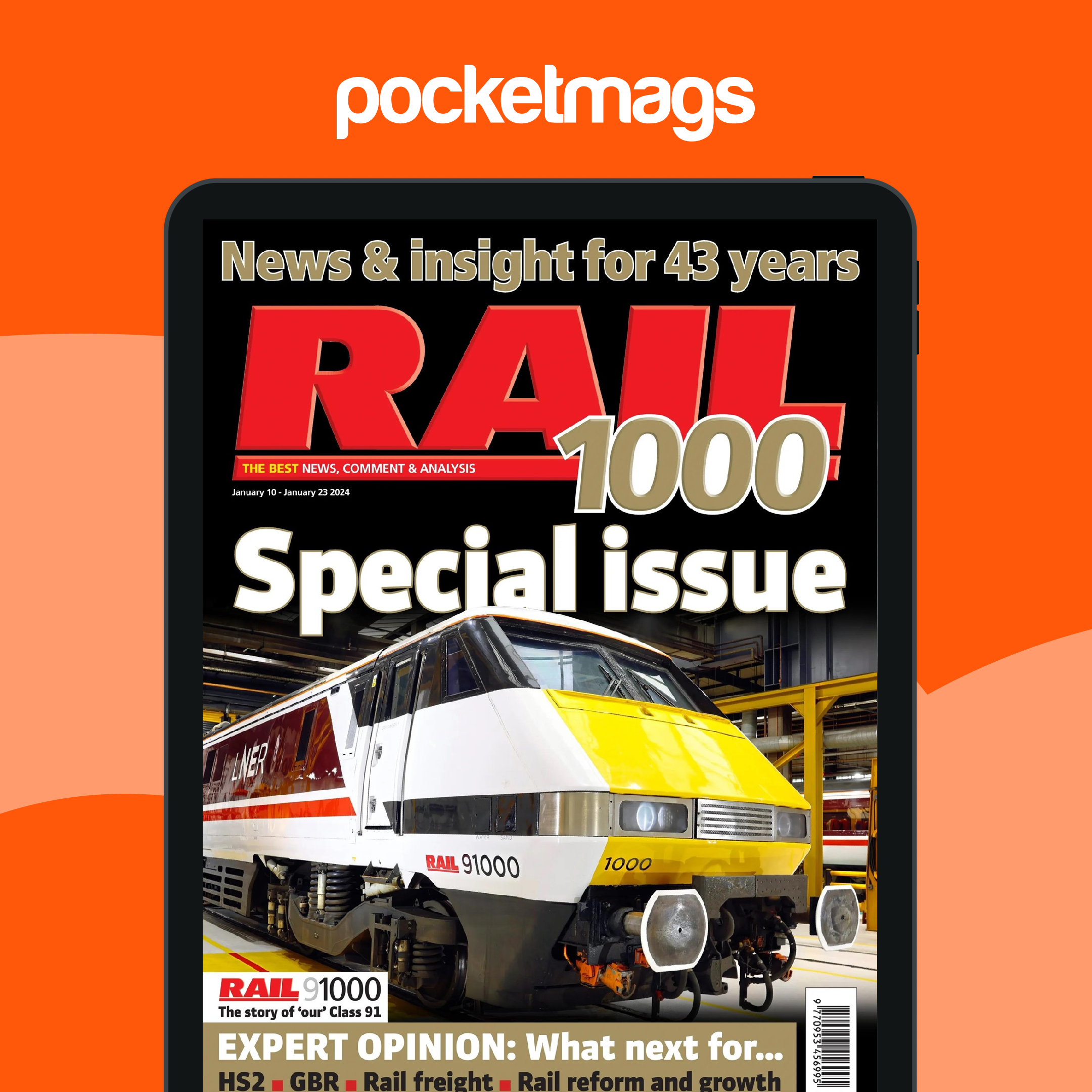 Rail Magazine - 1000 Back Issue