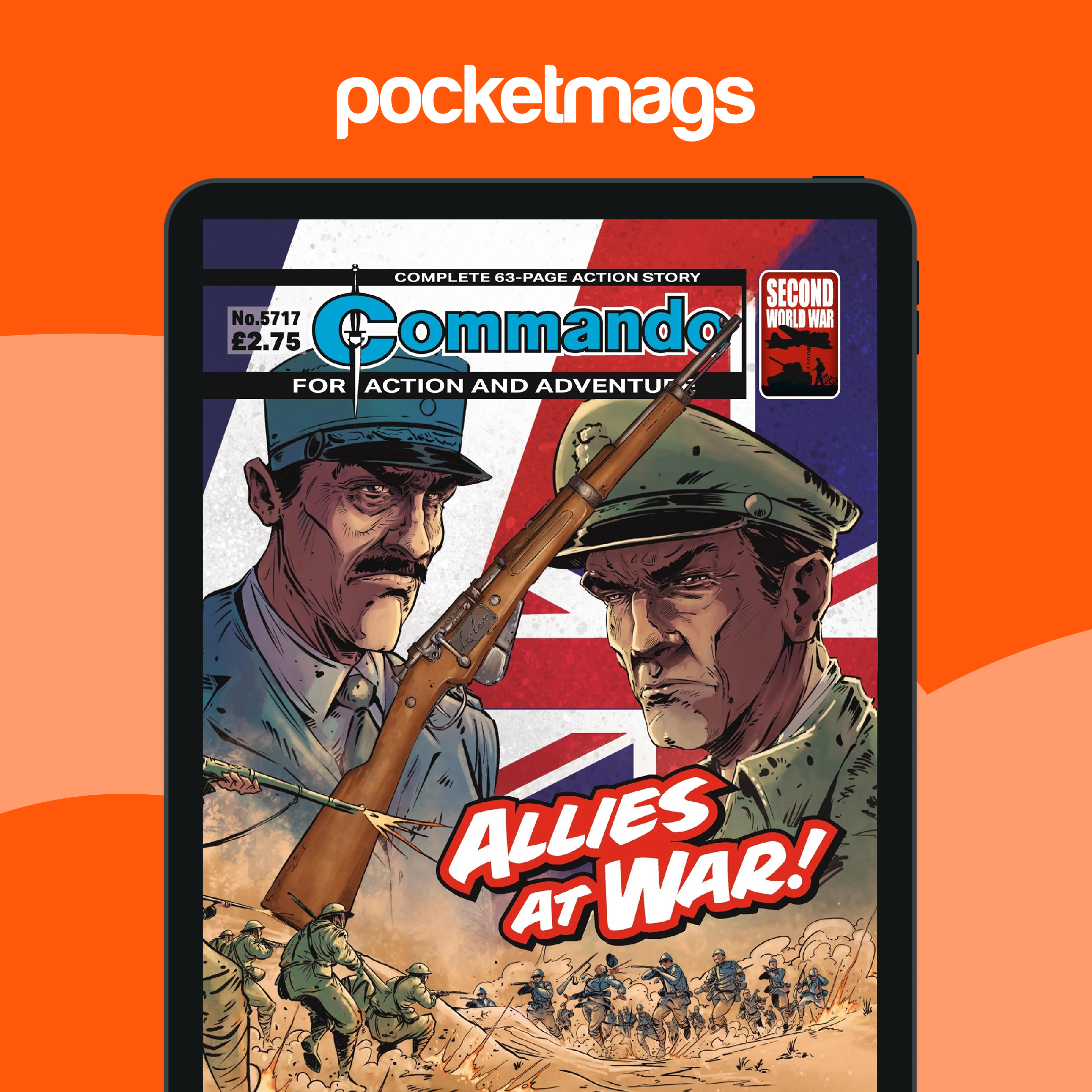 Commando Magazine - 5717 Back Issue