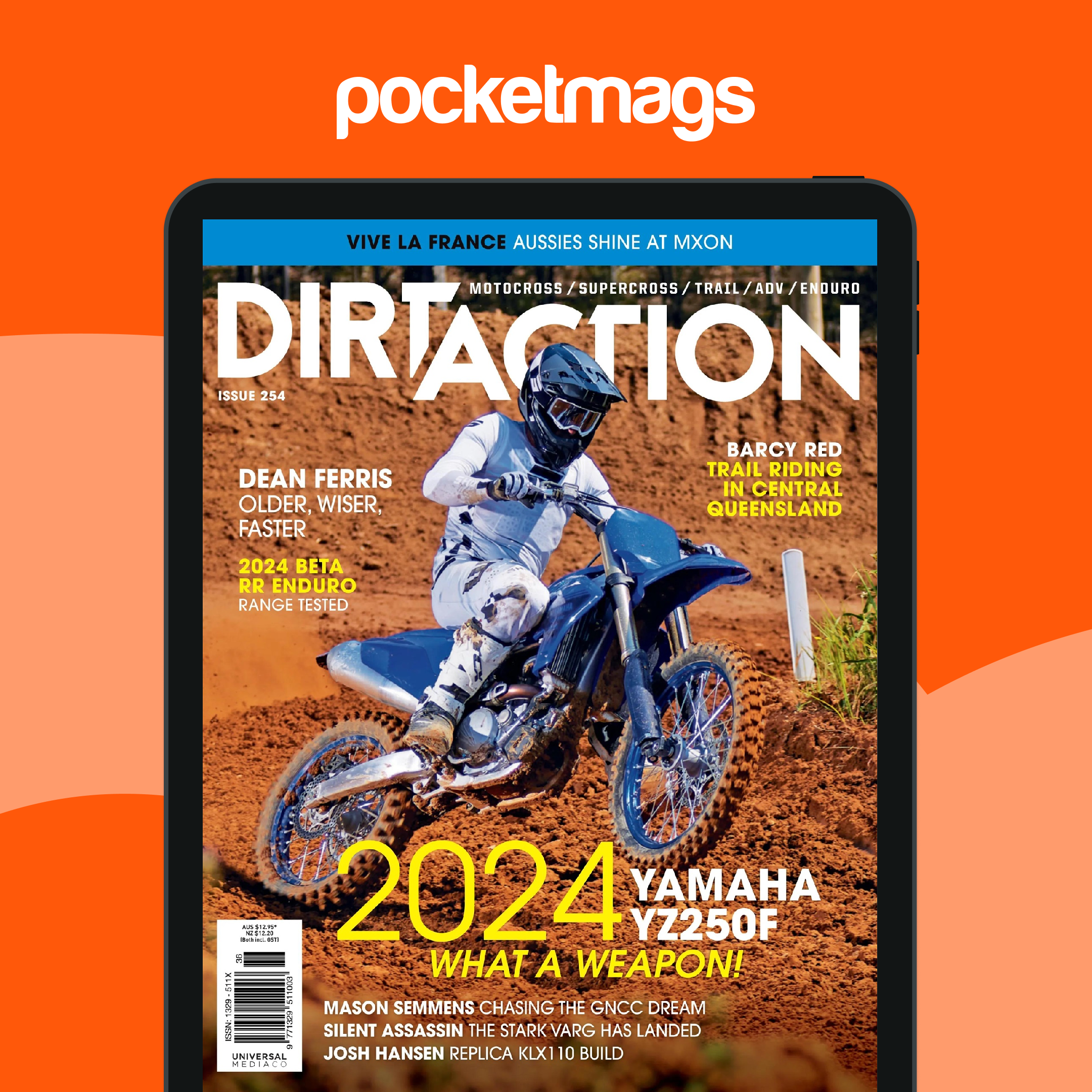 Dirt Action Magazine - 254 Back Issue