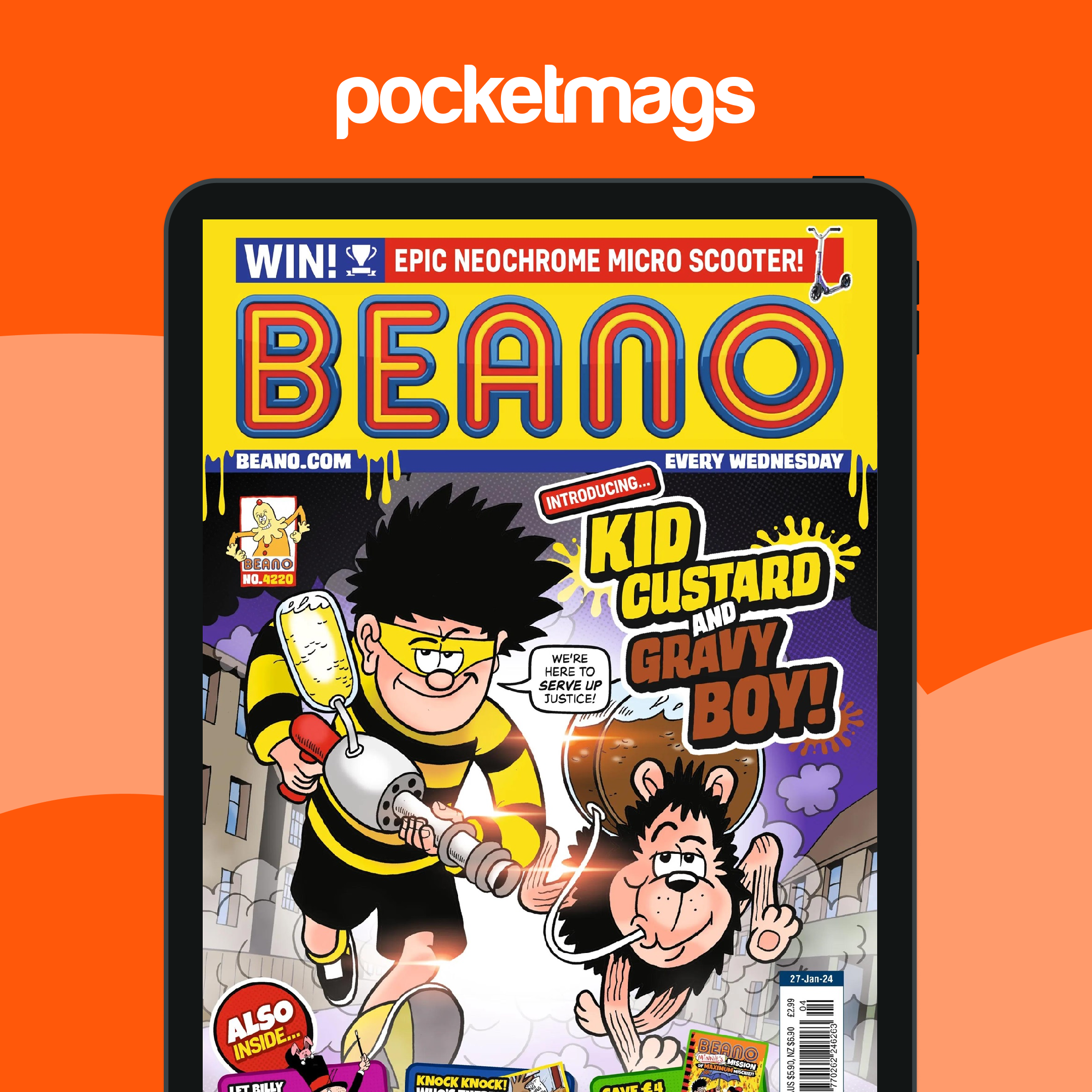 Beano Magazine - 24/01/2024 Back Issue