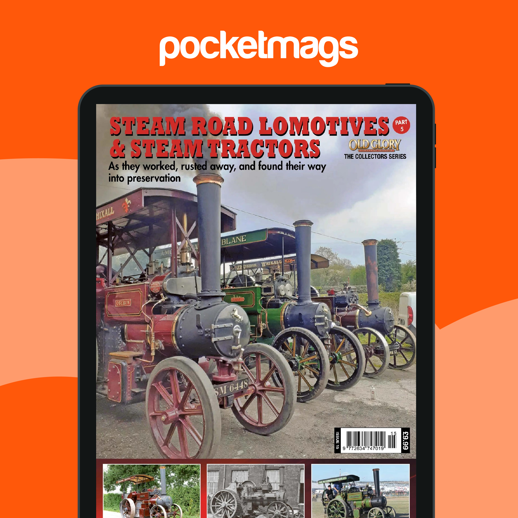 Old Glory Collectors Series Magazine Subscriptions and Issue 15 Issue
