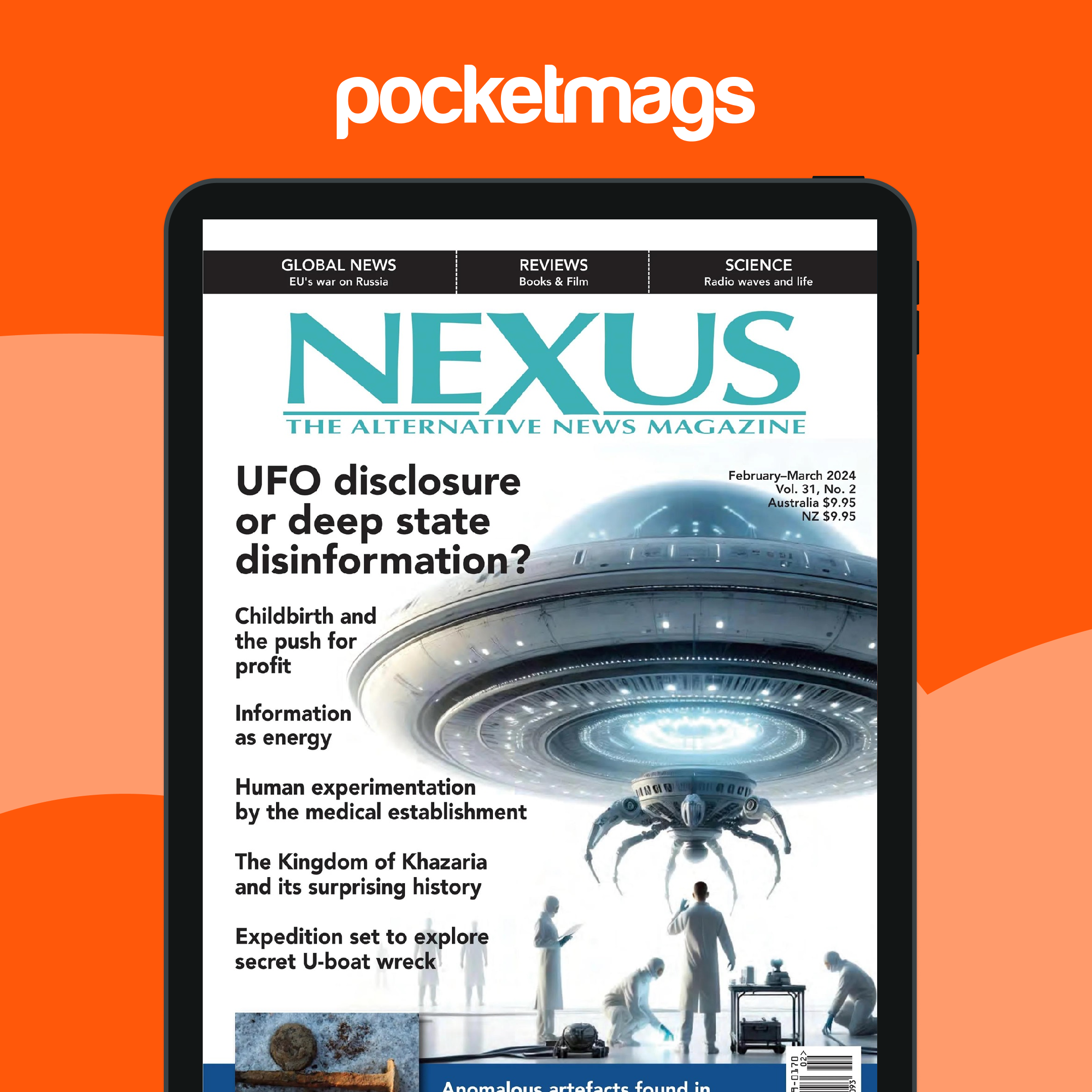 Nexus Magazine - Feb – Mar 2024 Vorige editie
