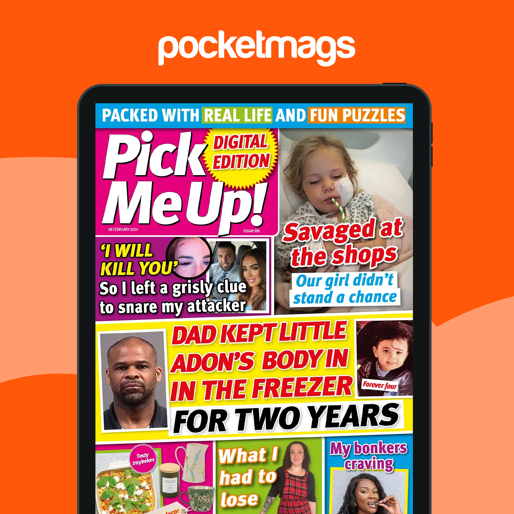 Pick Me Up Magazine - 8th February 2024 Back Issue