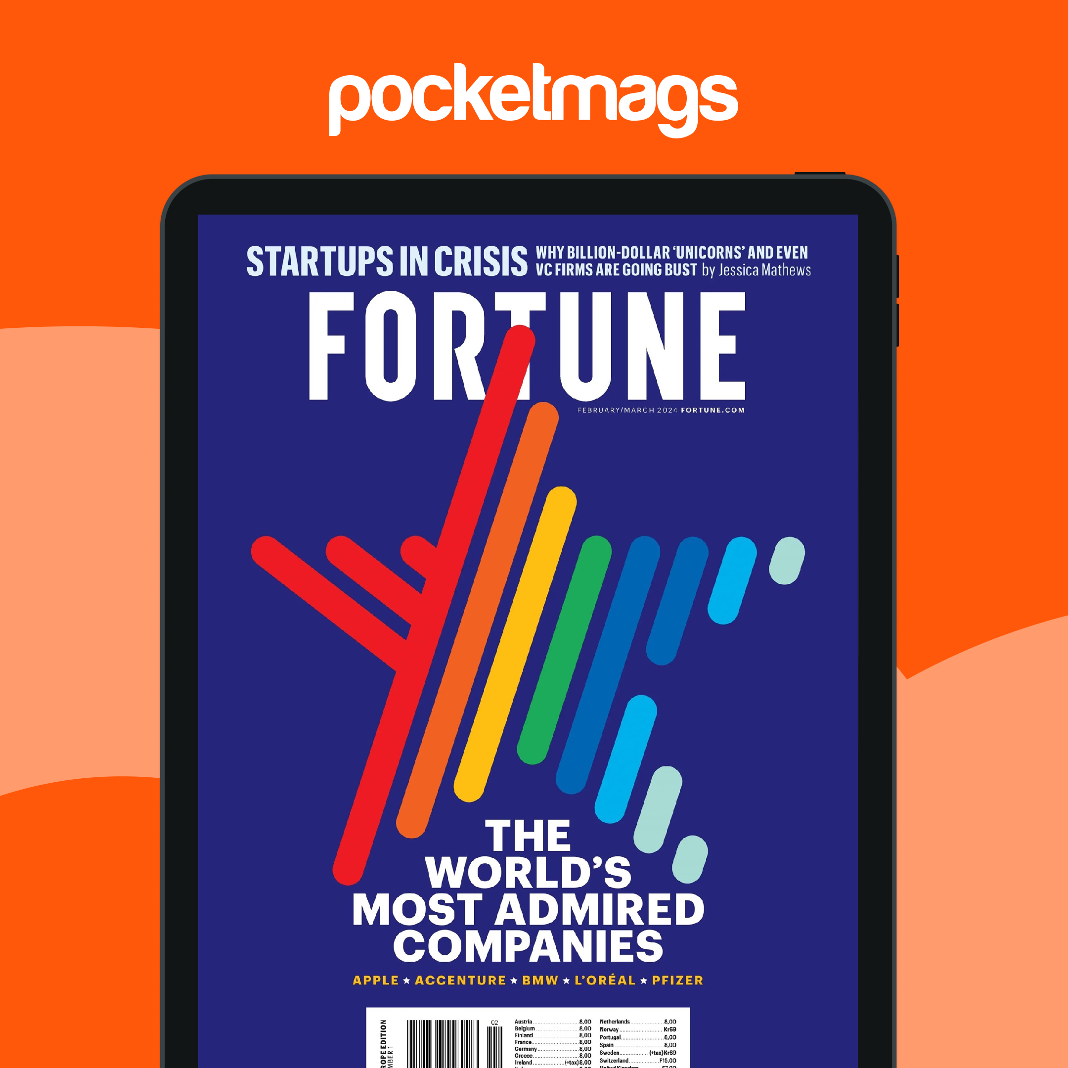 Fortune (Europe Edition) Magazine - Feb / Mar 24 Back Issue