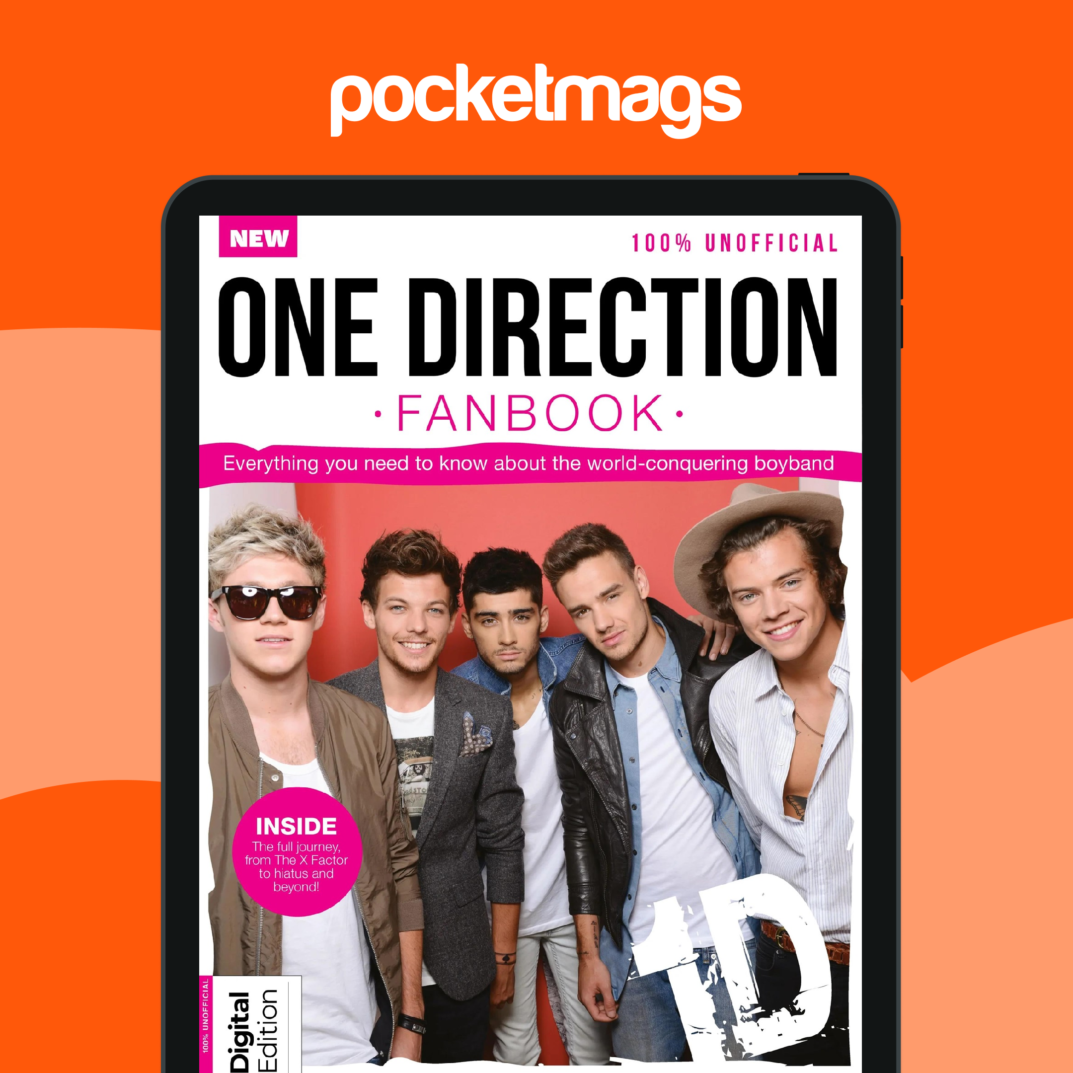 Music Magazine - The One Direction Fanbook 4th Ed. Back Issue