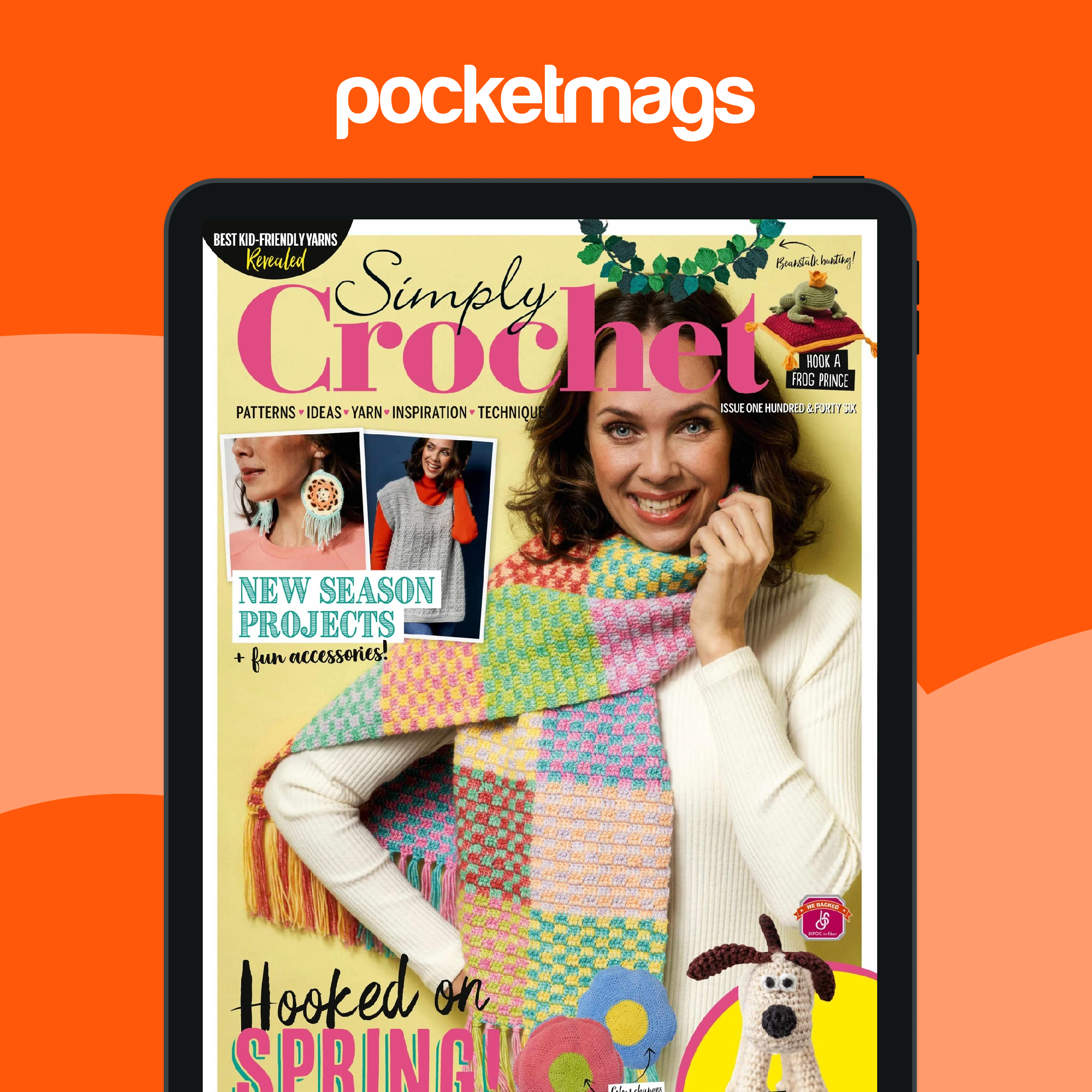 Simply Crochet Magazine - 146 Back Issue