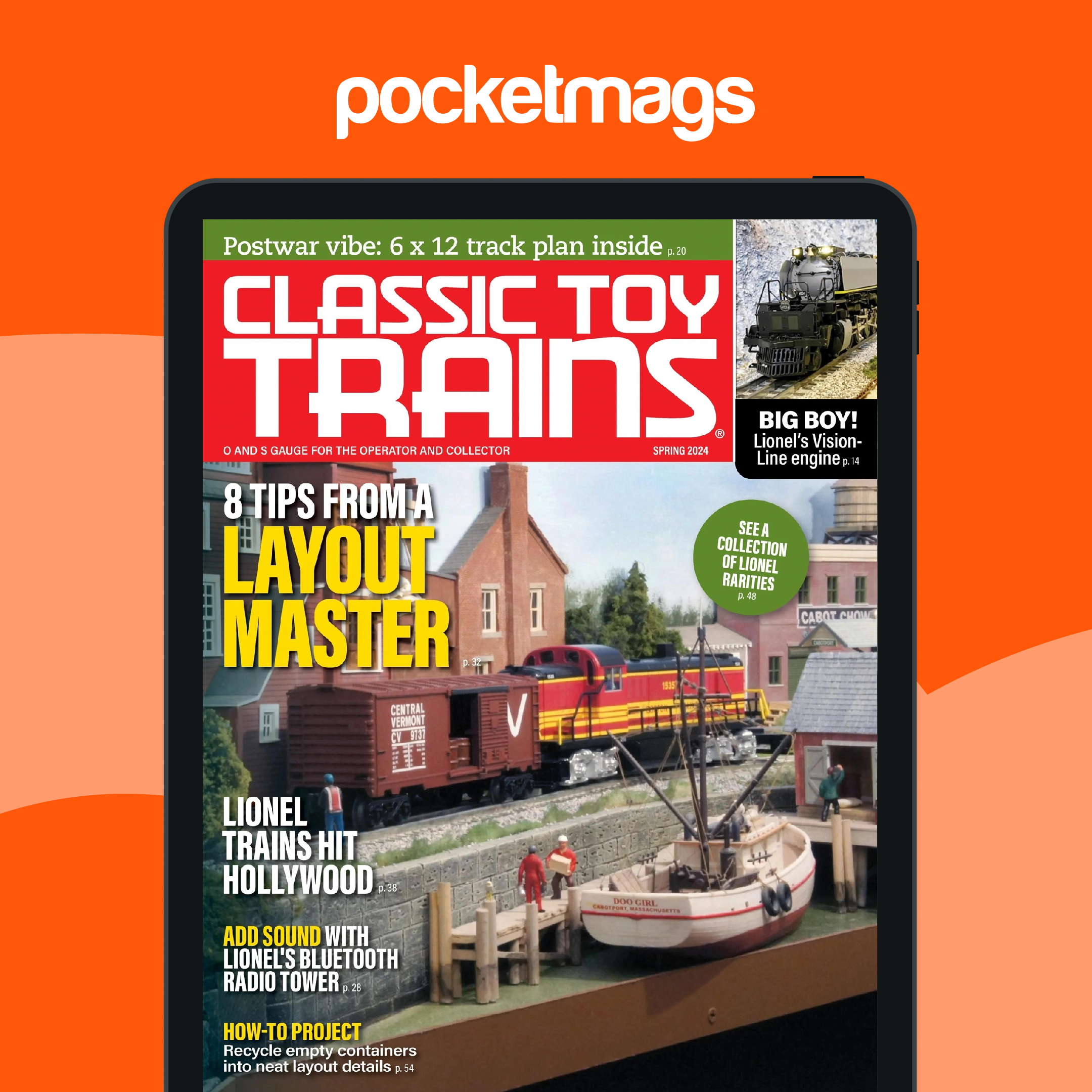 Classic Toy Trains Magazine - Spring 2024 Back Issue