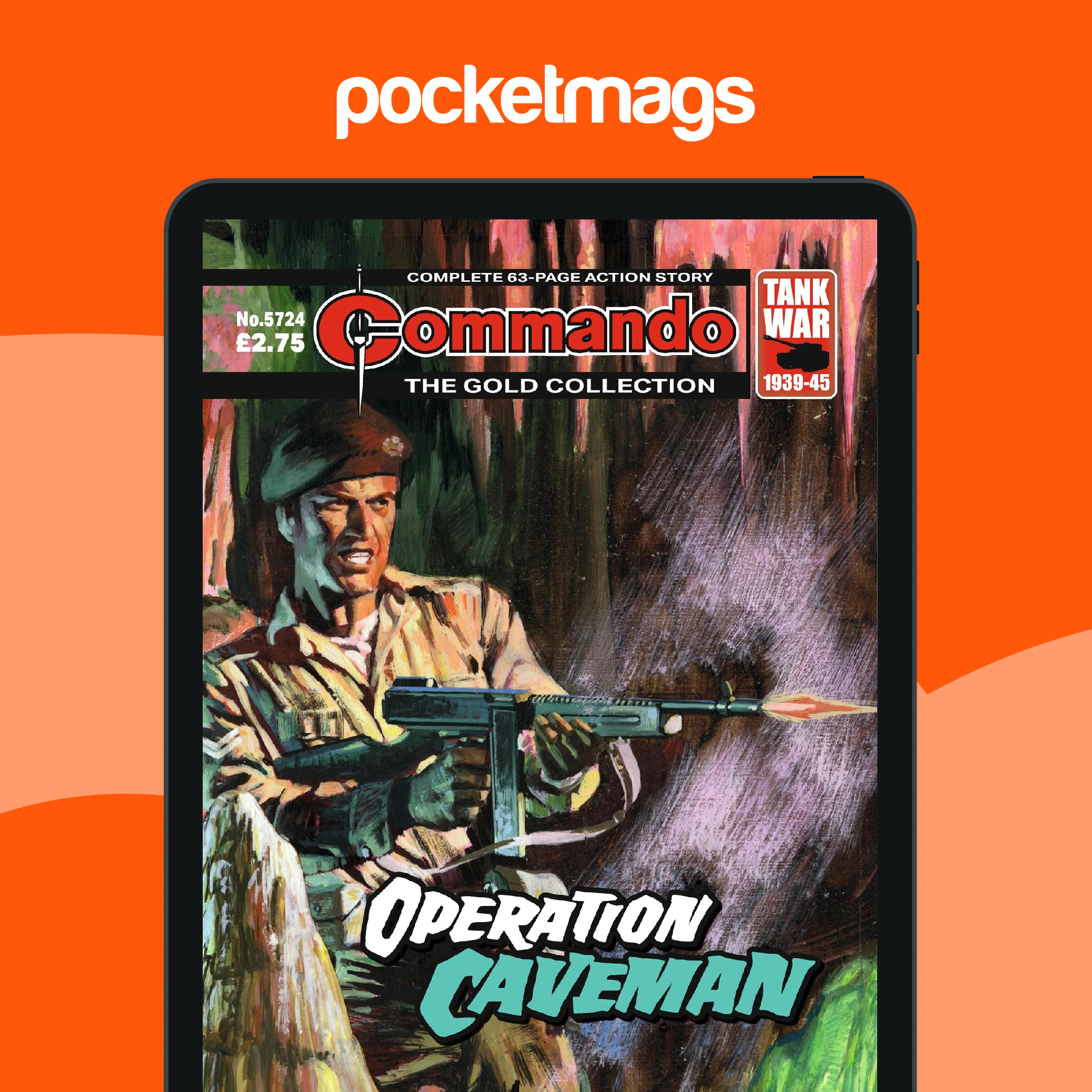 Commando Magazine - 5724 Back Issue