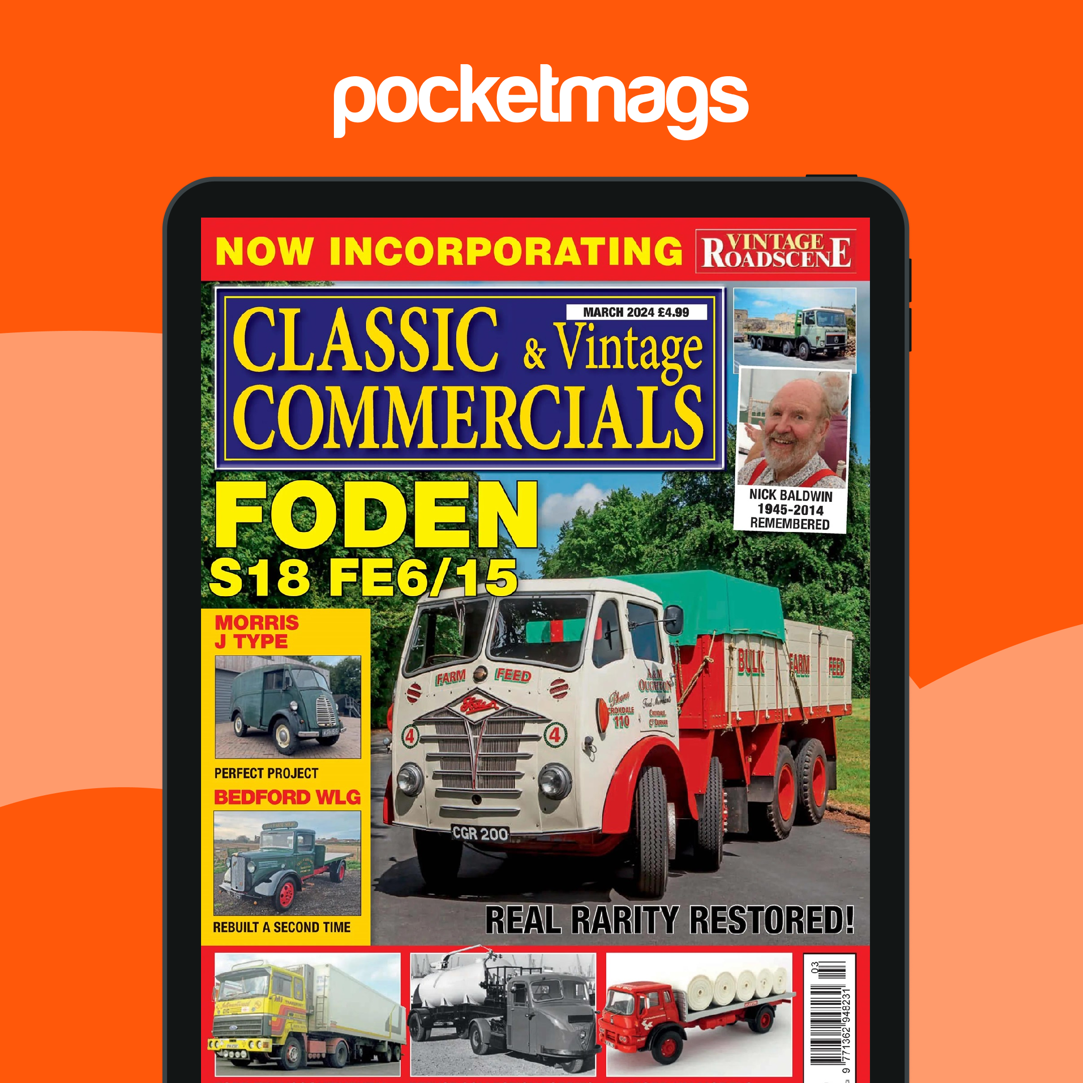 Classic & Vintage Commercials Magazine - Mar-24 Back Issue
