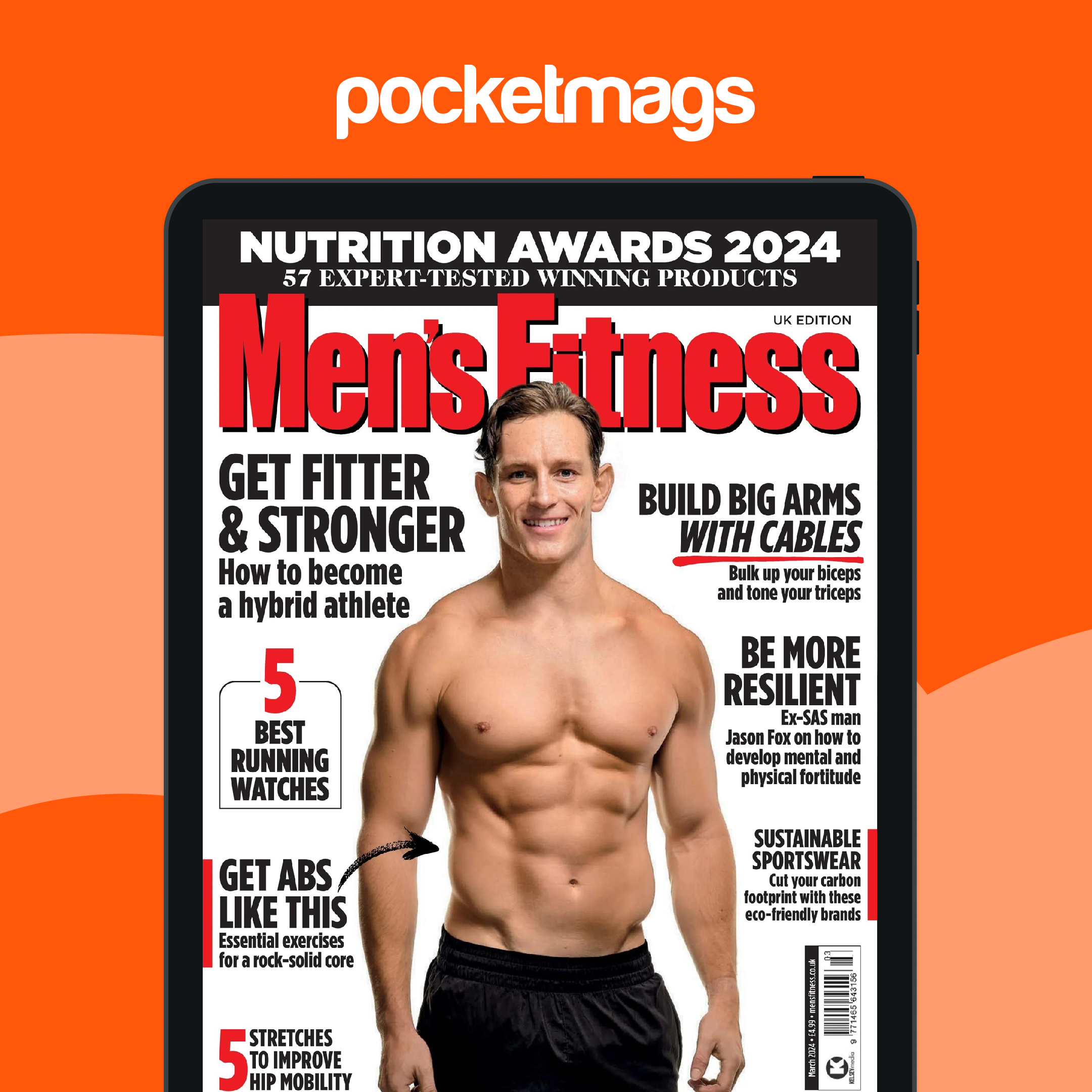 Men's Fitness Magazine - Mar-24 Back Issue