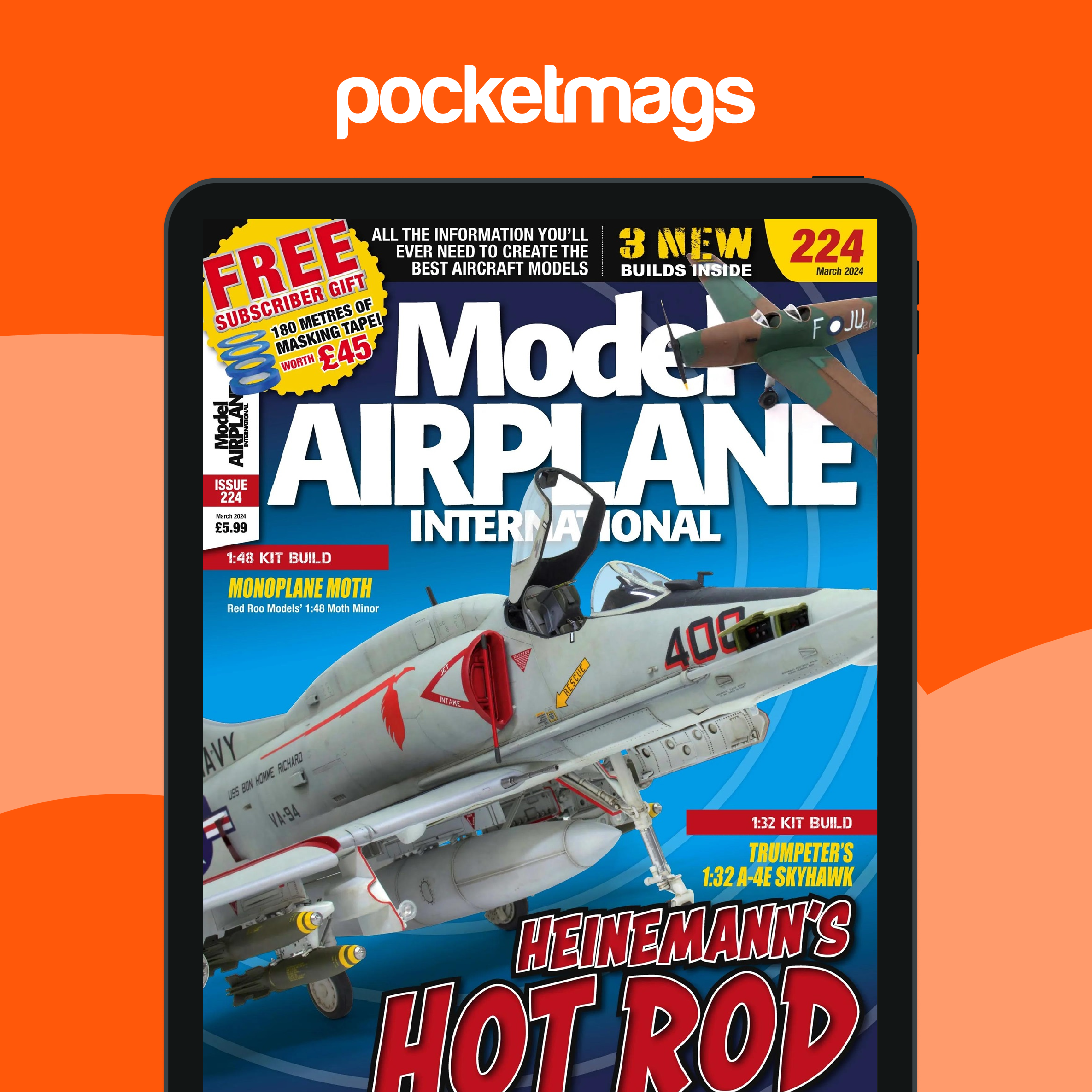 Model Airplane International Magazine - 224 Back Issue