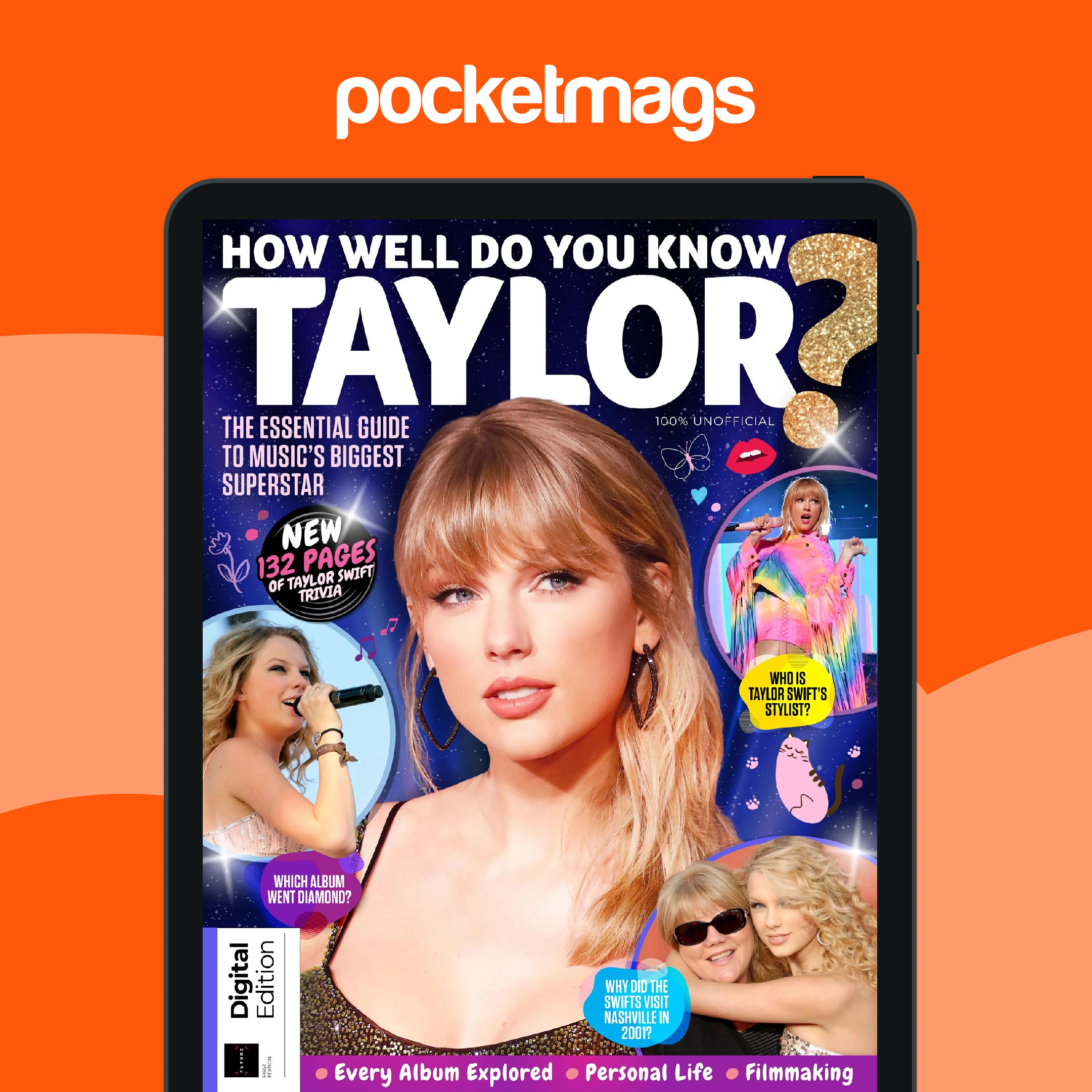 Music Magazine - Taylor Swift Election Pack First Edition Edição anterior