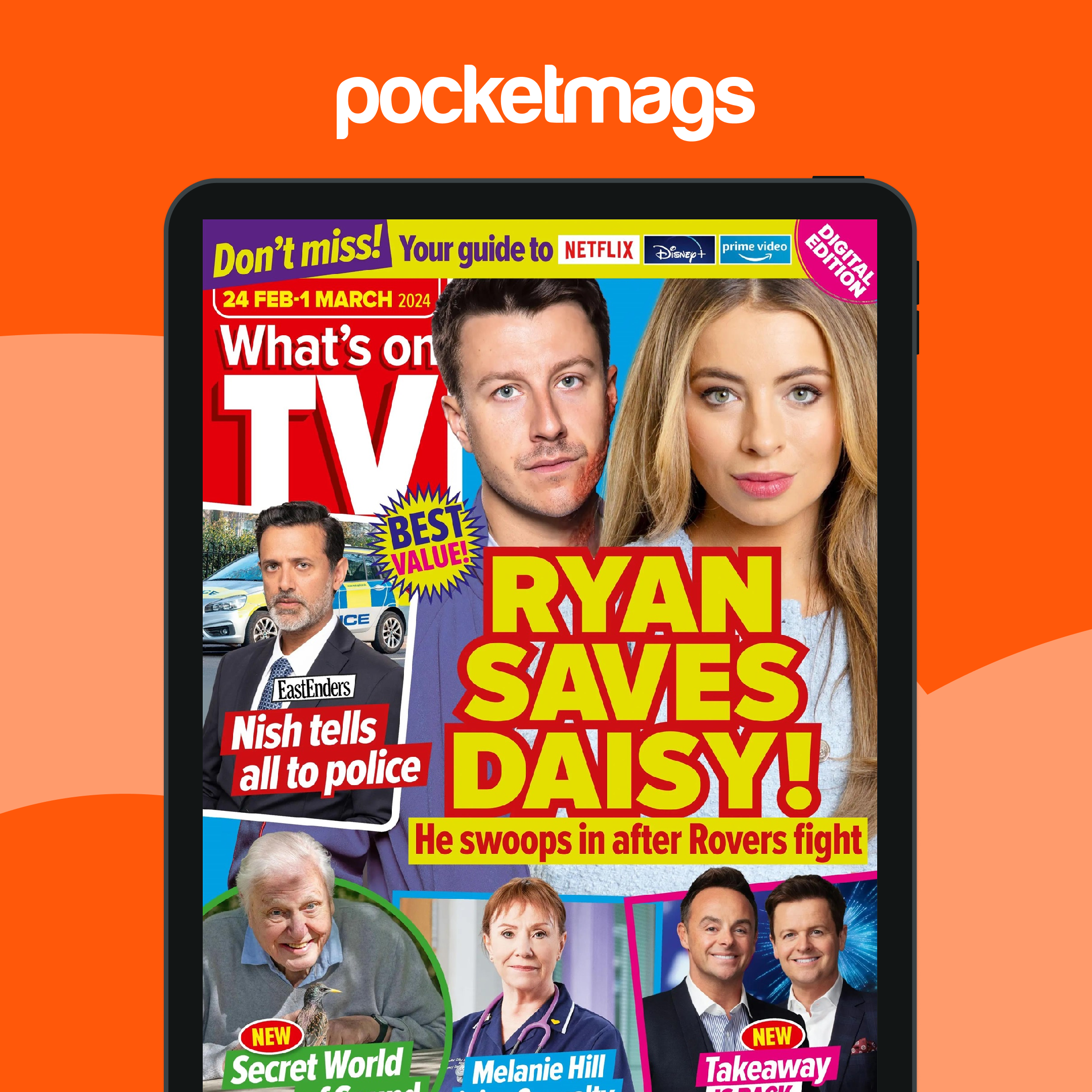 What's on TV Magazine - 24 Feb 2024 Back Issue