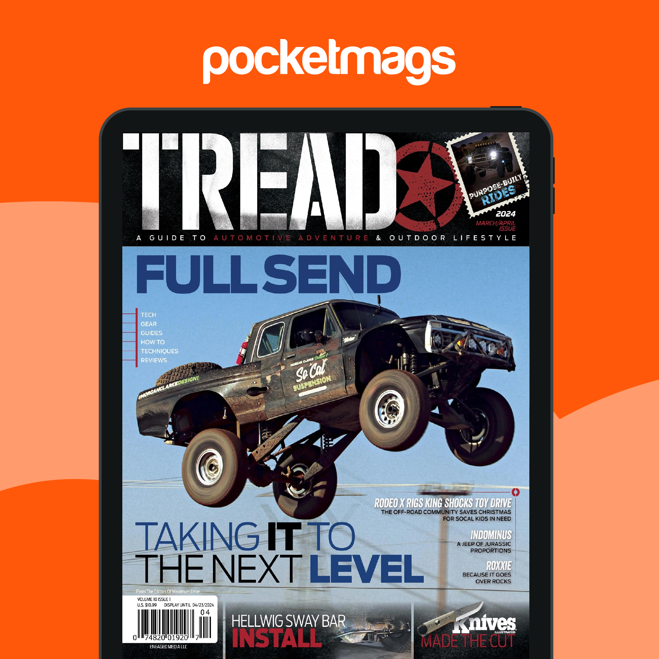 Tread Magazine - Tread Mar/Apr 24 Back Issue