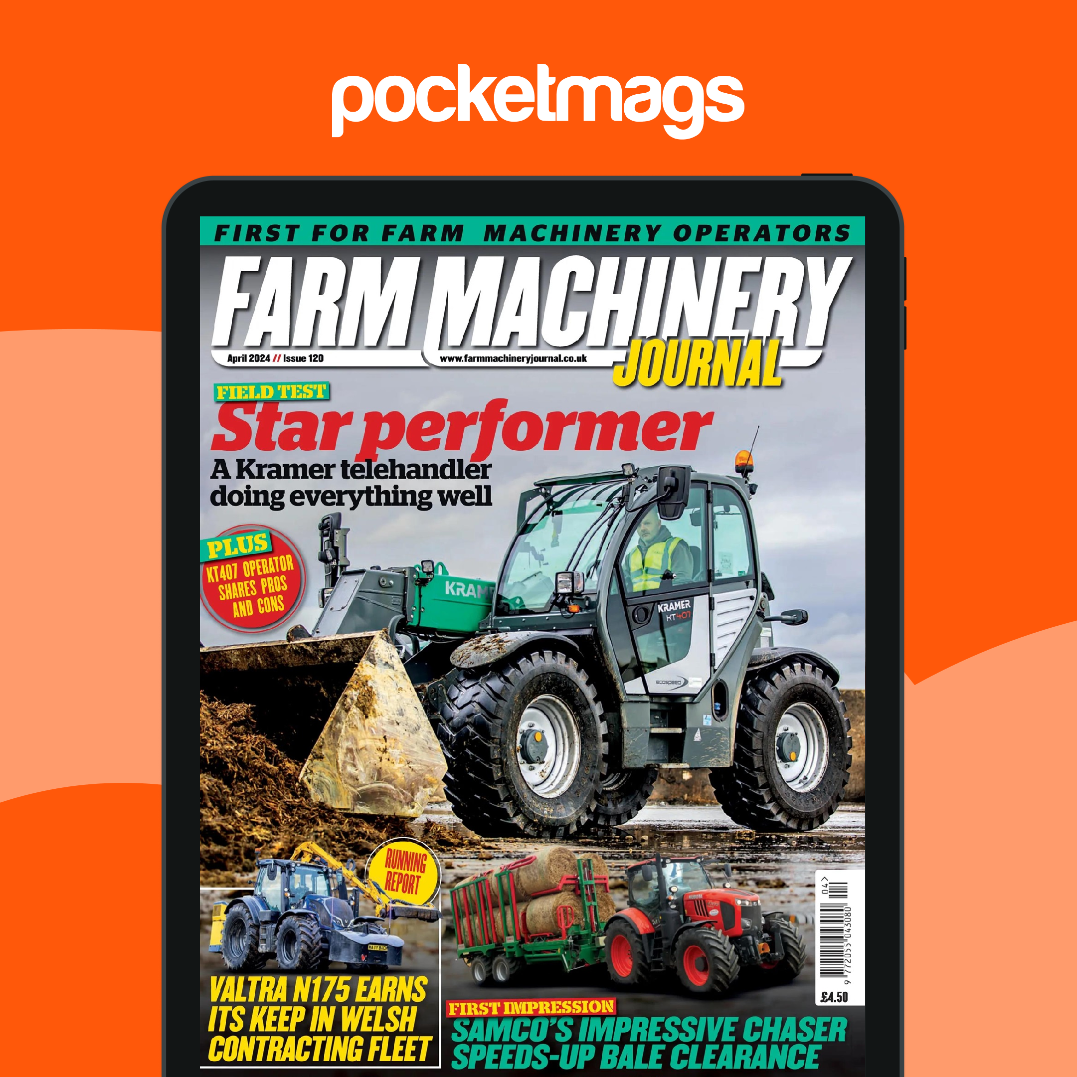 Farm Machinery Journal Magazine - April 2024 Back Issue