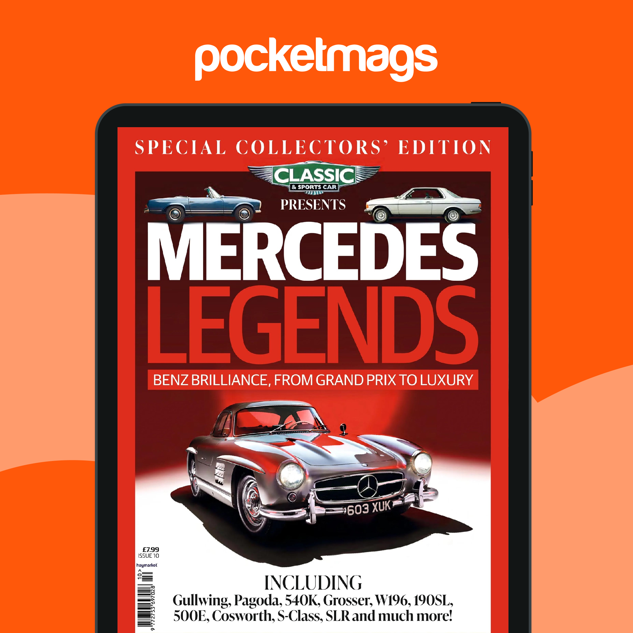 Classic & Sports Car Magazine - Mercedes Legends Special Issue