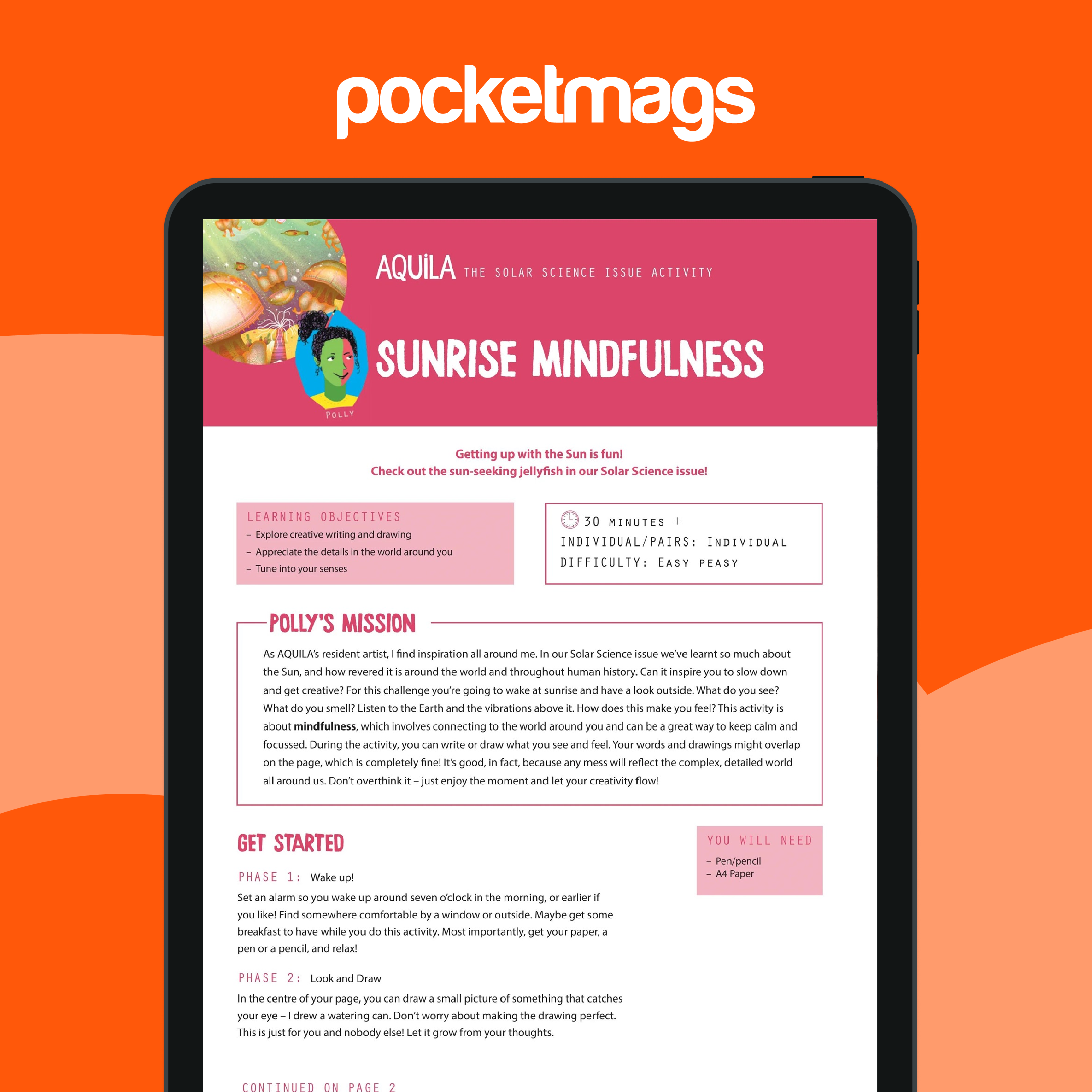 Aquila Magazine - Sunrise Mindfulness 0 Back Issue