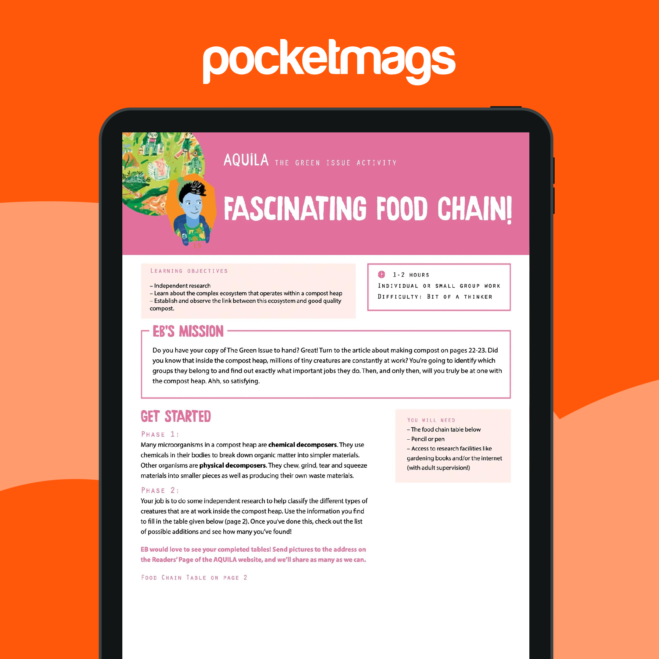Aquila Magazine - Food chain Back Issue