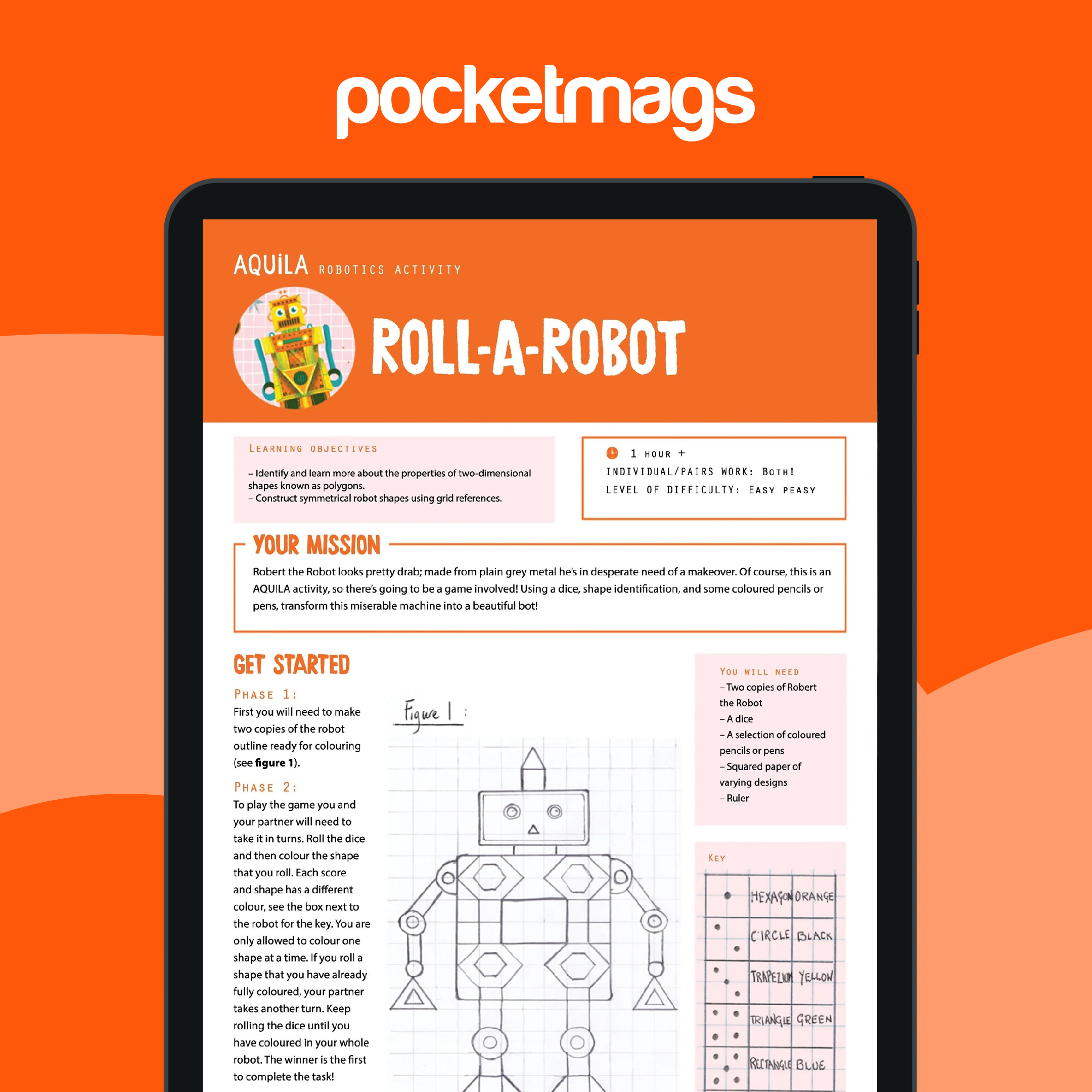 Aquila Magazine - Roll a Robot Back Issue