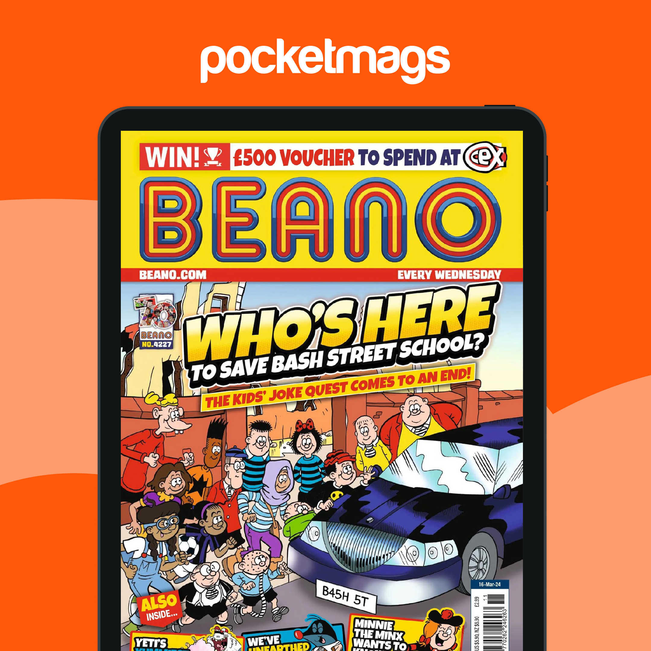 Beano Magazine - 13/03/2024 Back Issue