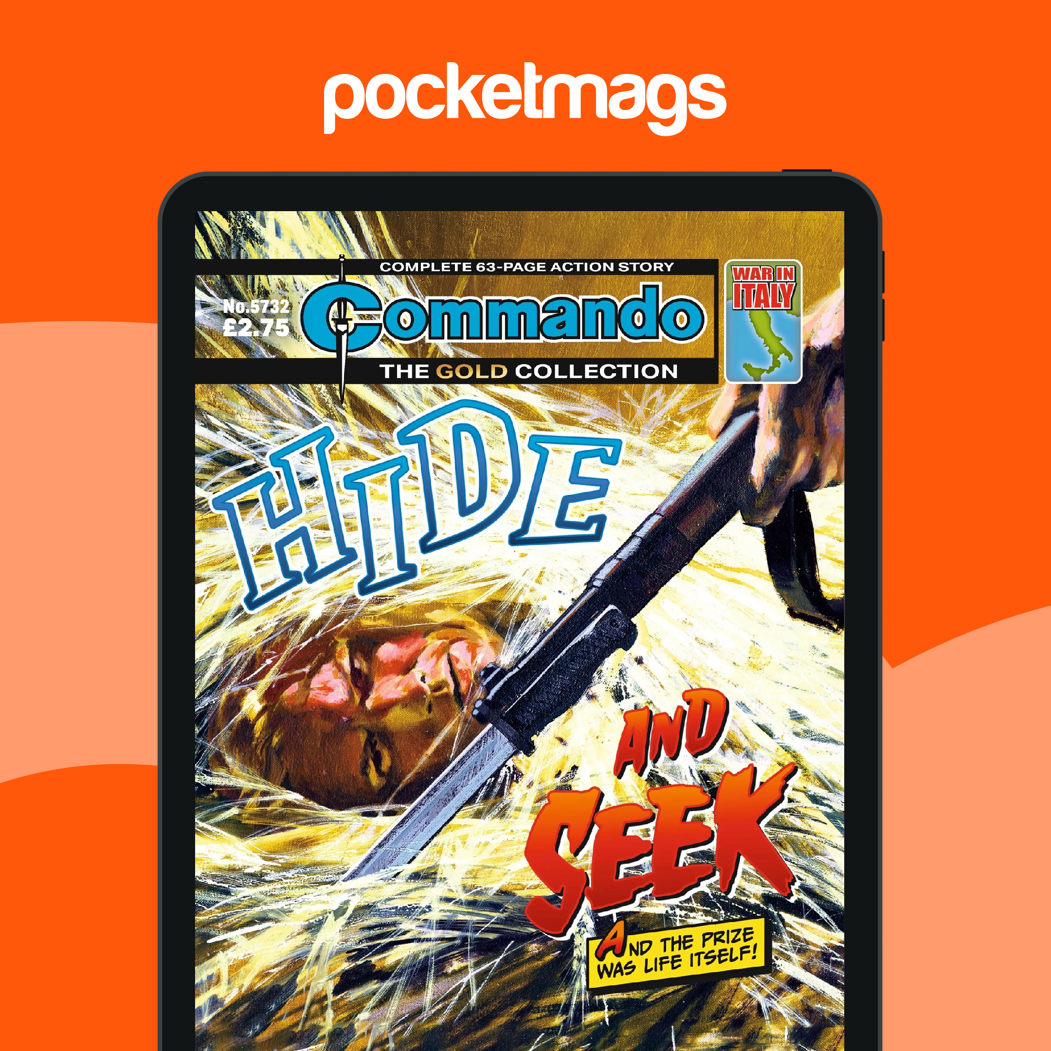 Commando Magazine - 5732 Back Issue