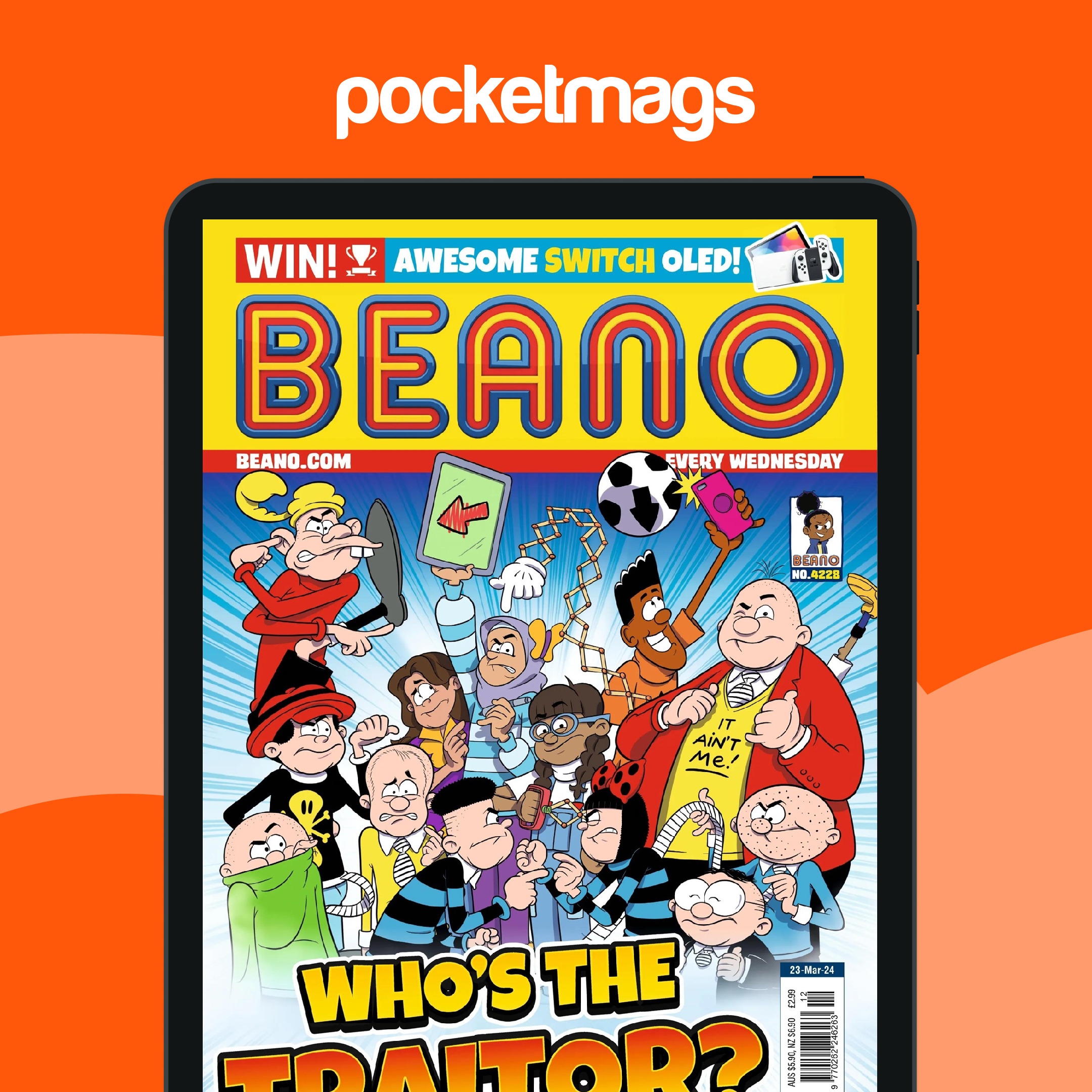 Beano Magazine - 20/03/2024 Back Issue