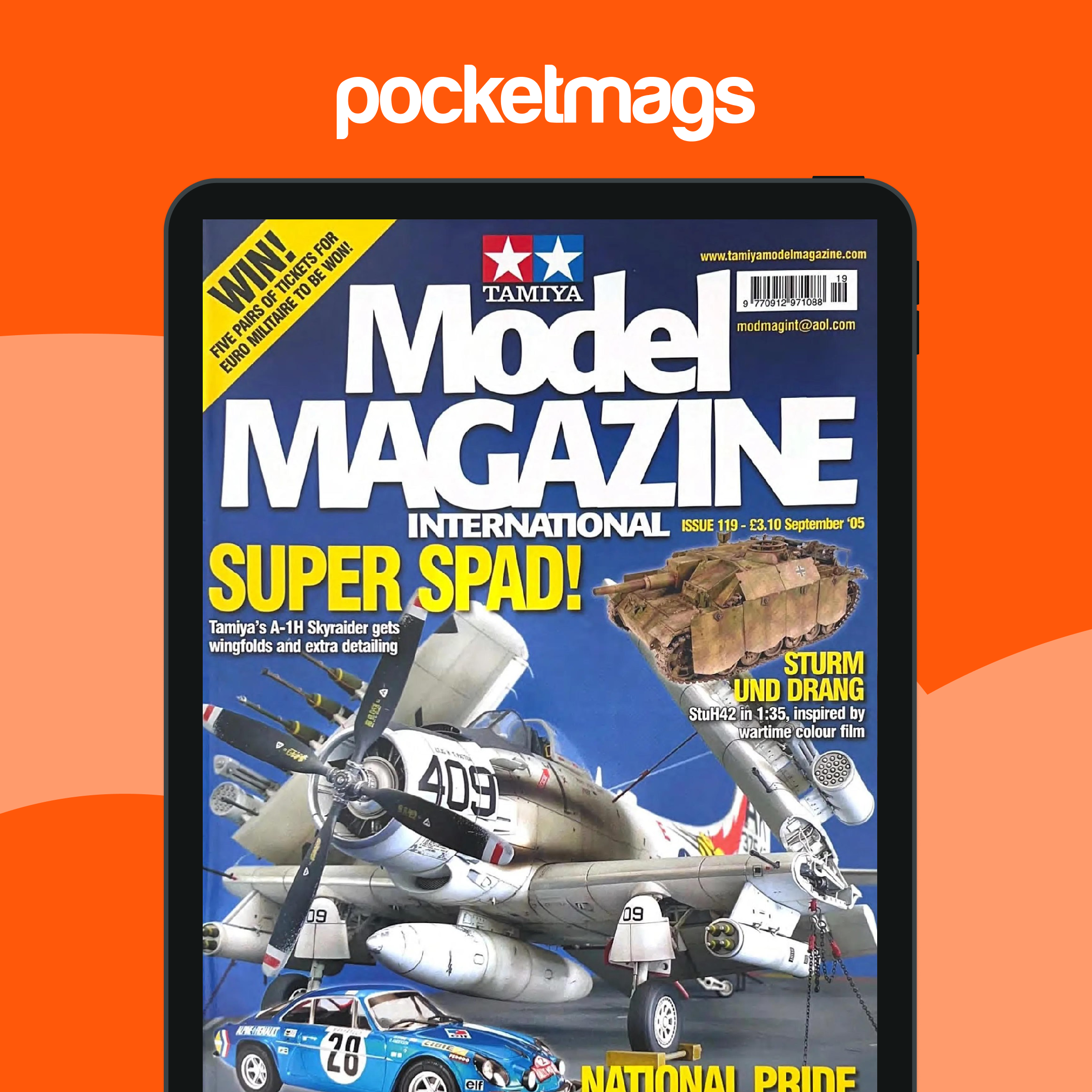Tamiya Model Magazine - 119 Back Issue