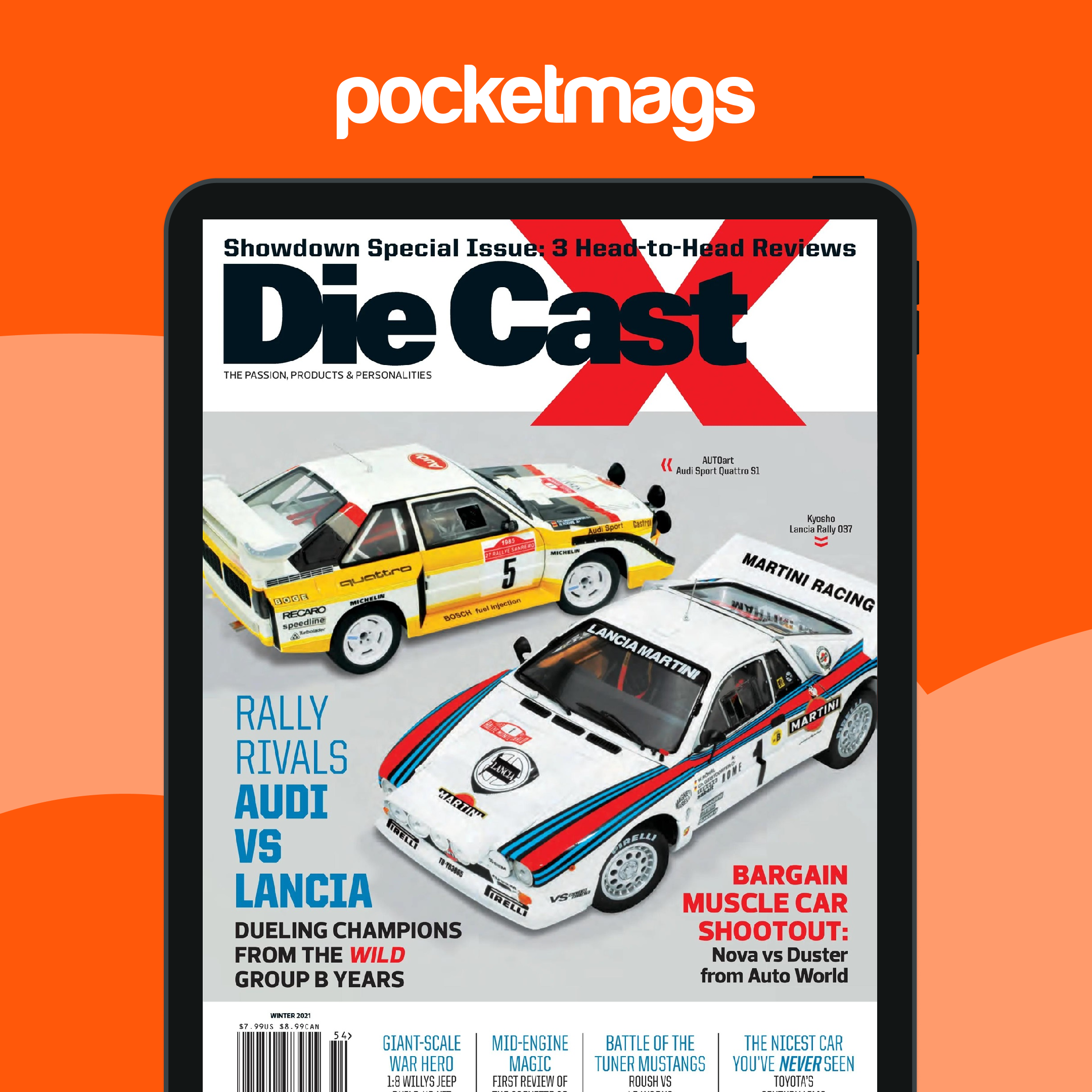 Die Cast X Magazine - Winter 2021 Back Issue