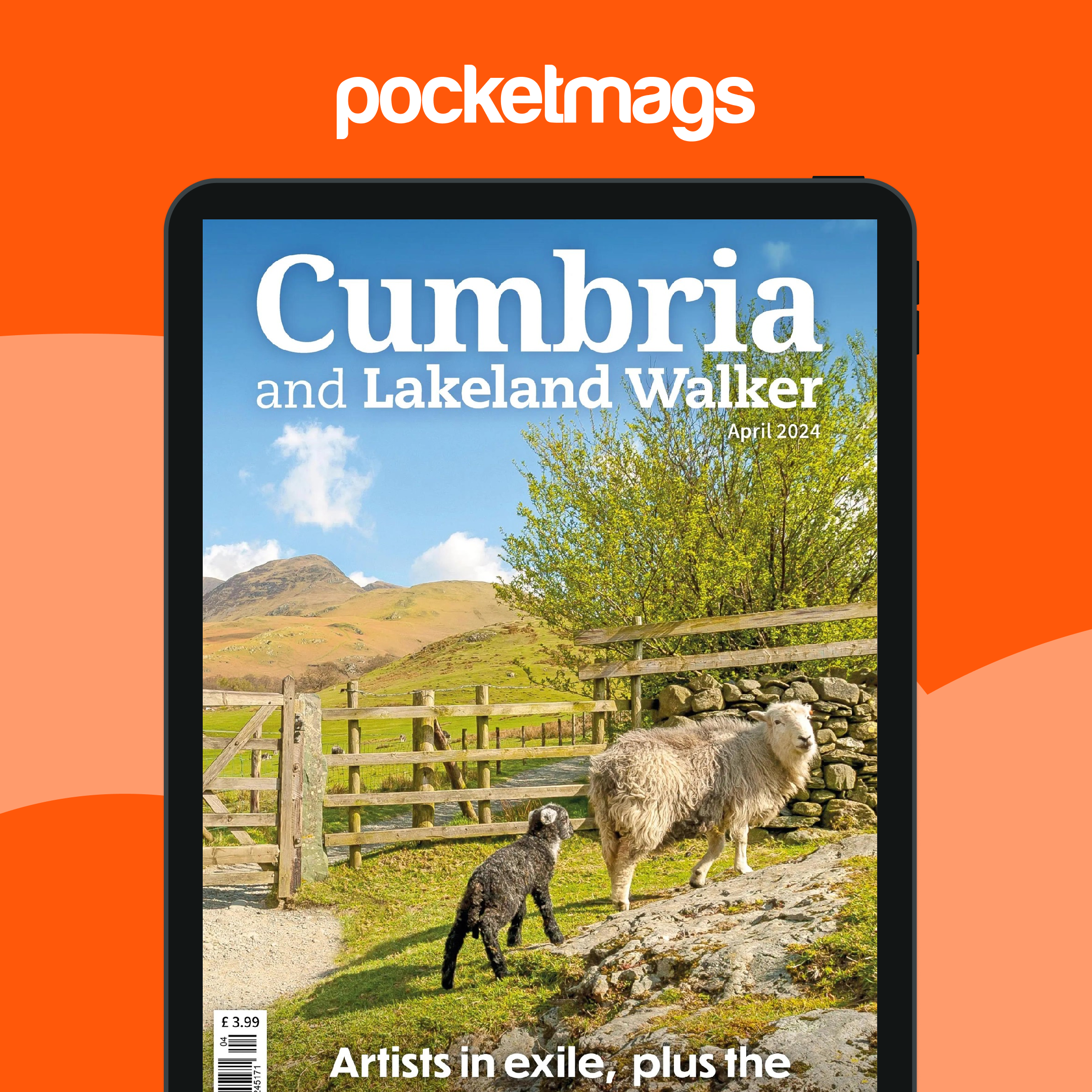 Cumbria and Lakeland Walker Magazine - April 2024 Back Issue