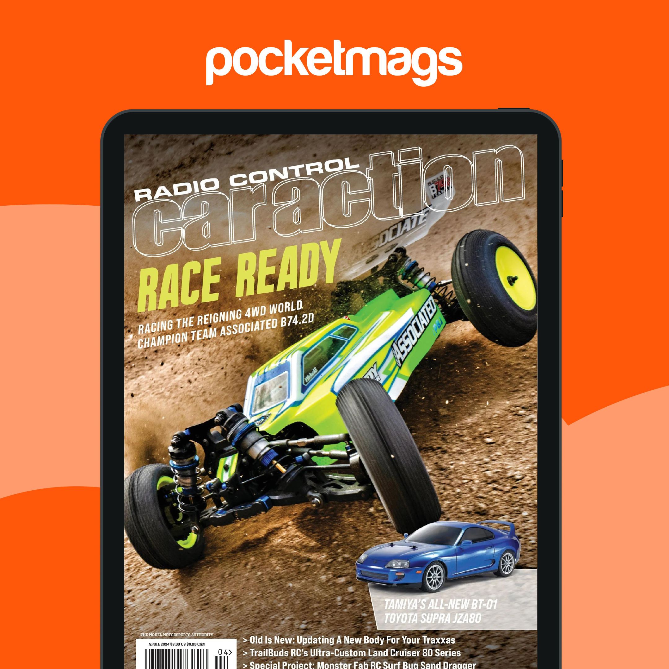 RC Car Action Magazine - April 2024 Back Issue