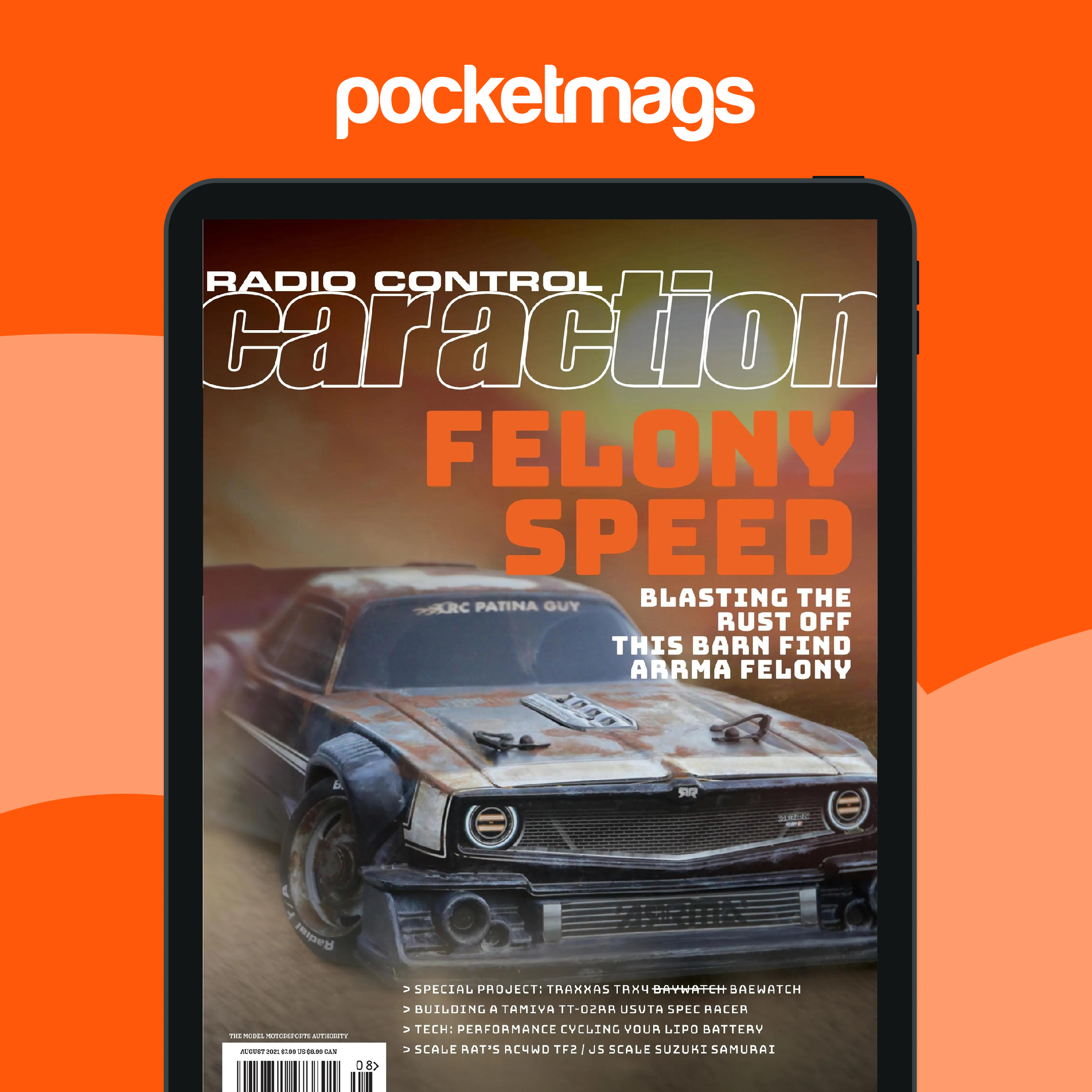 RC Car Action Magazine - August 2021 Back Issue