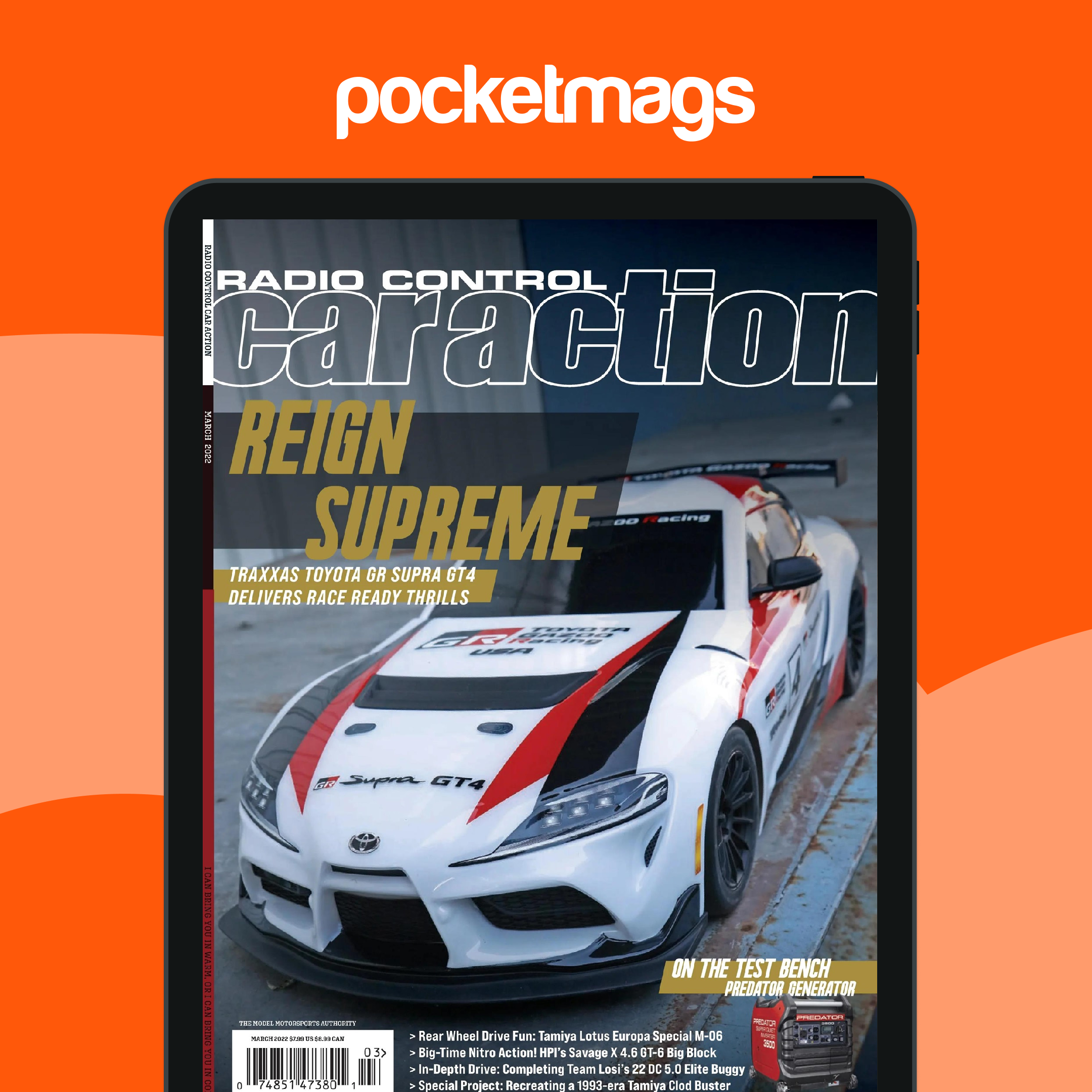 RC Car Action Magazine - March 2022 Back Issue
