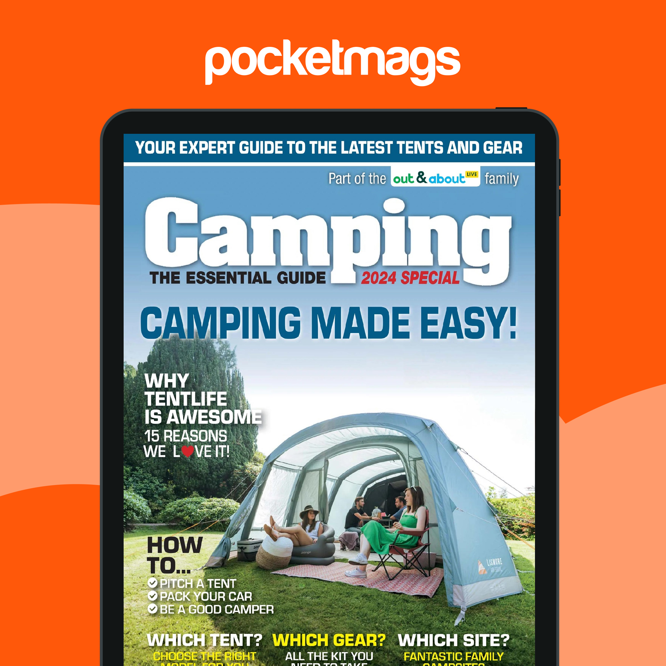 Camping Magazine - Essential Guide to Camping Back Issue