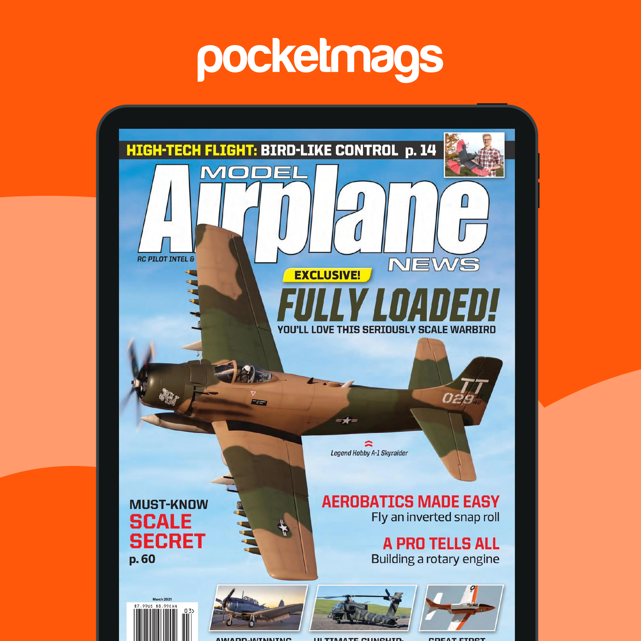 Model Airplane News Magazine - March 2021 Back Issue