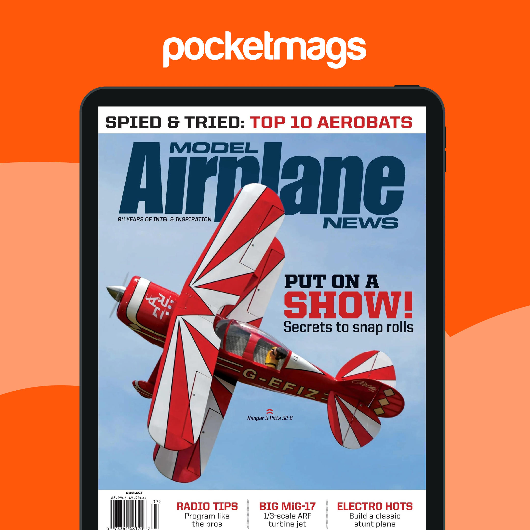 Model Airplane News Magazine - March 2023 Back Issue