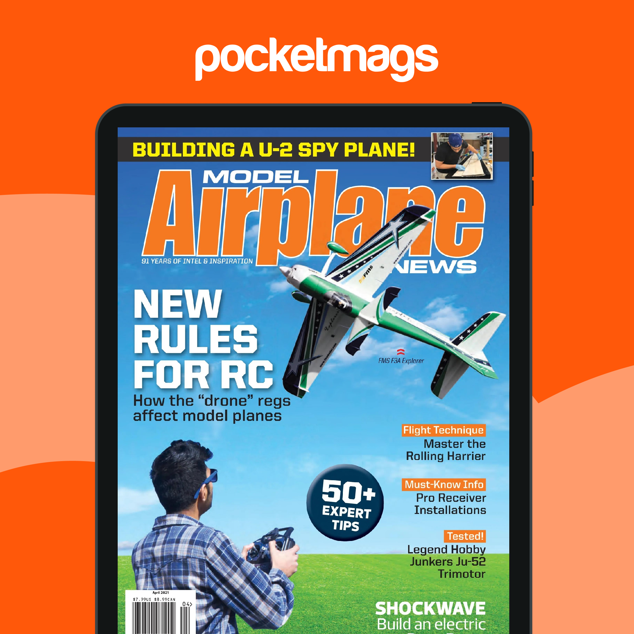 Model Airplane News Magazine - April 2021 Back Issue