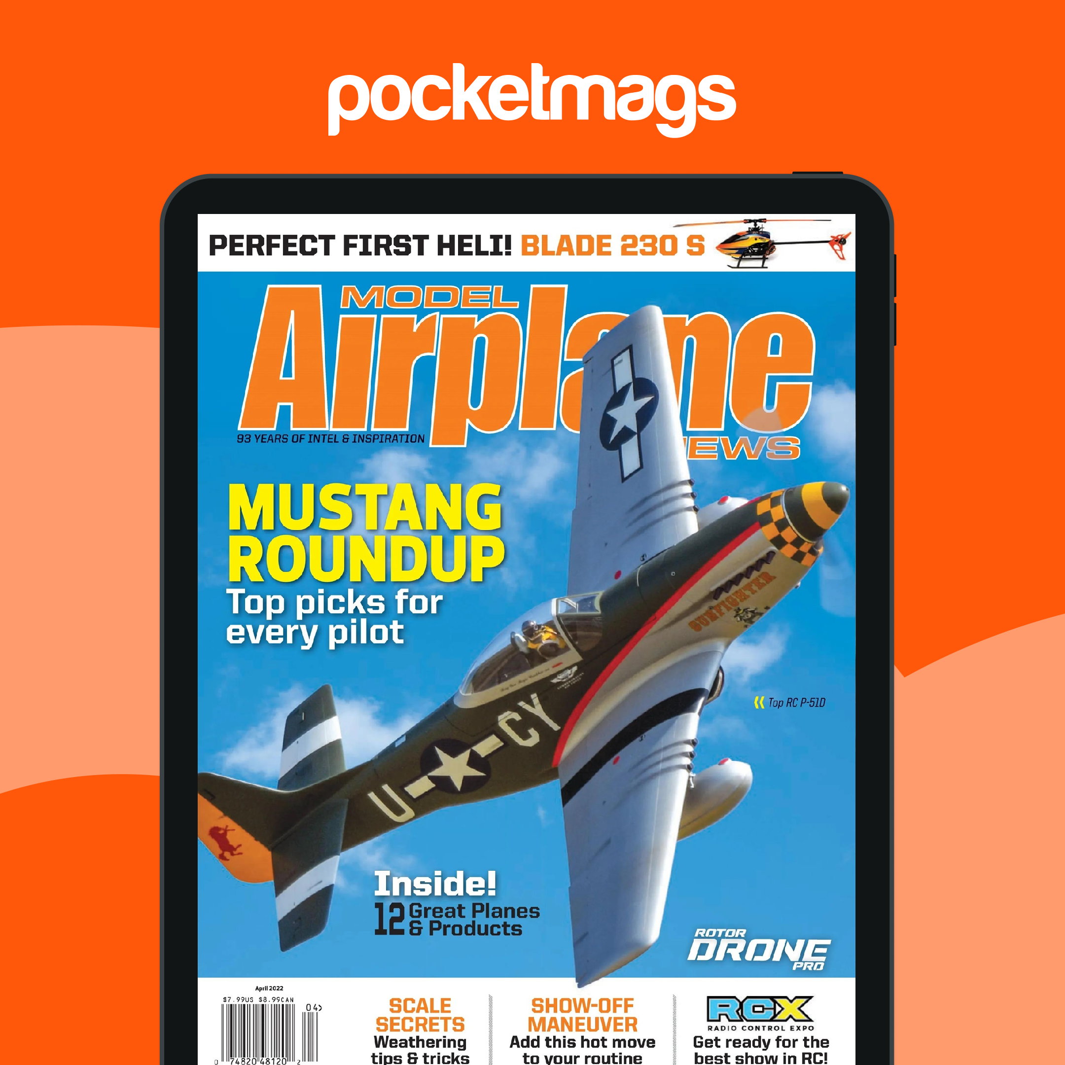 Model Airplane News Magazine - April 2022 Back Issue