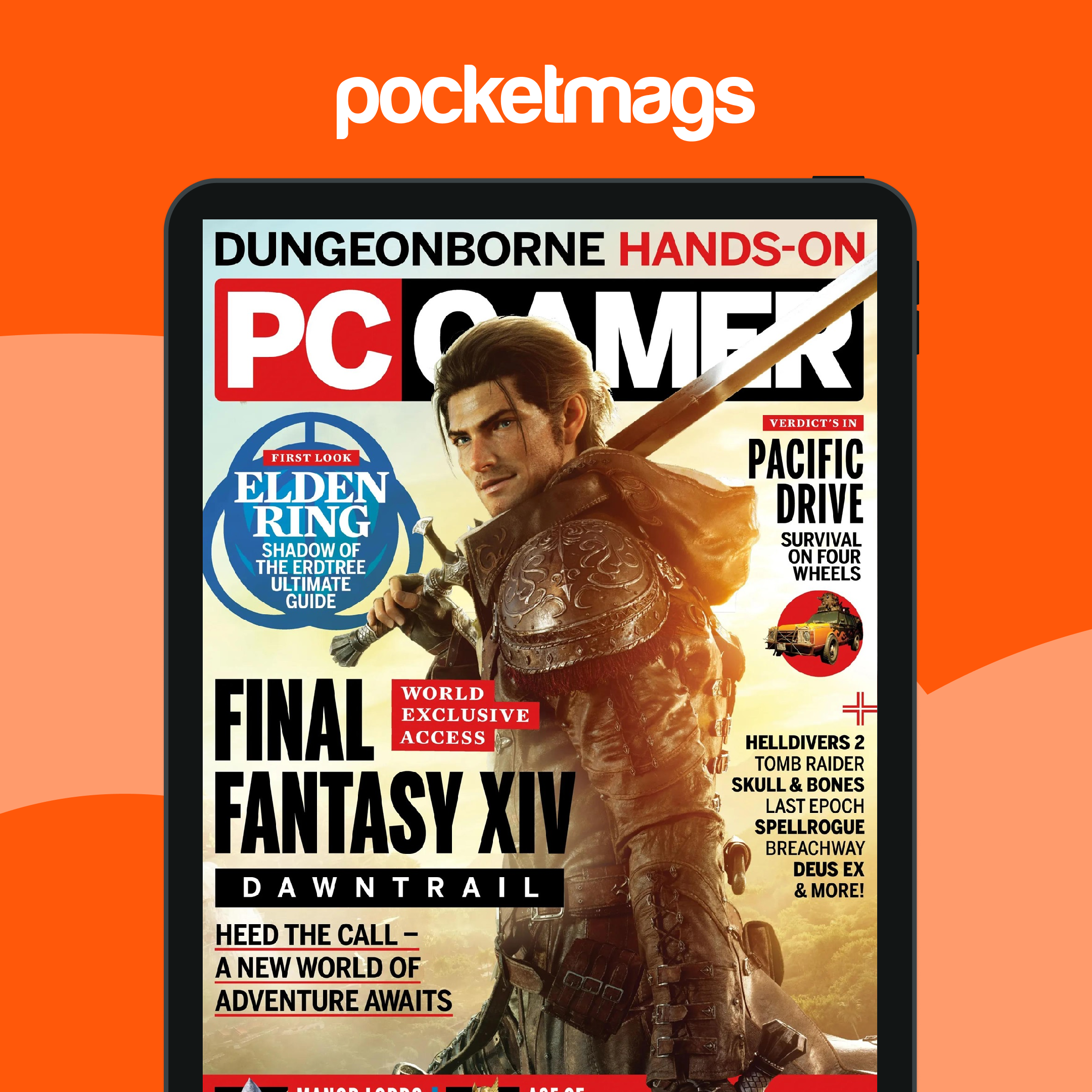 PC Gamer (UK Edition) Magazine - May 2024 Back Issue