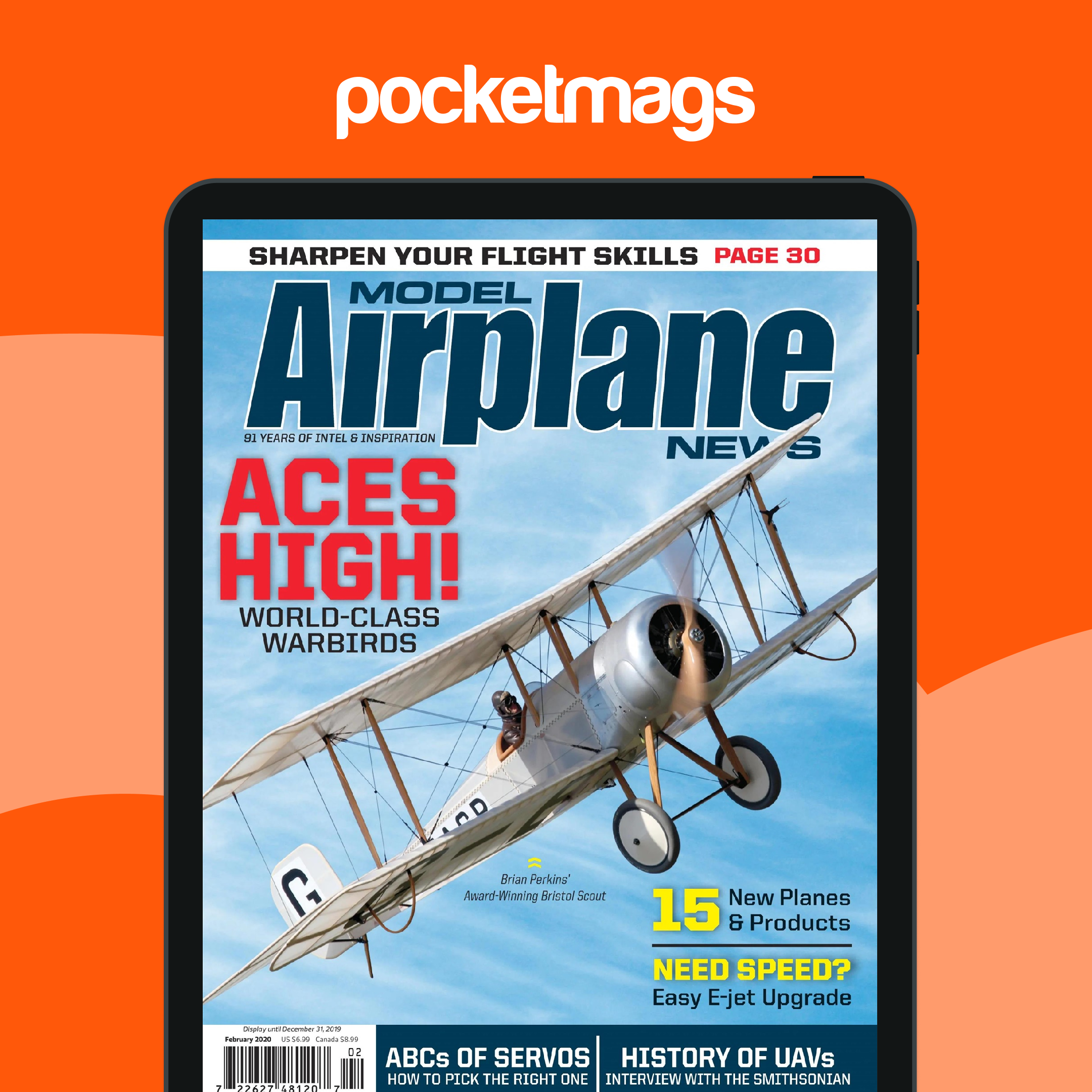 Model Airplane News Magazine - February 2020 Back Issue