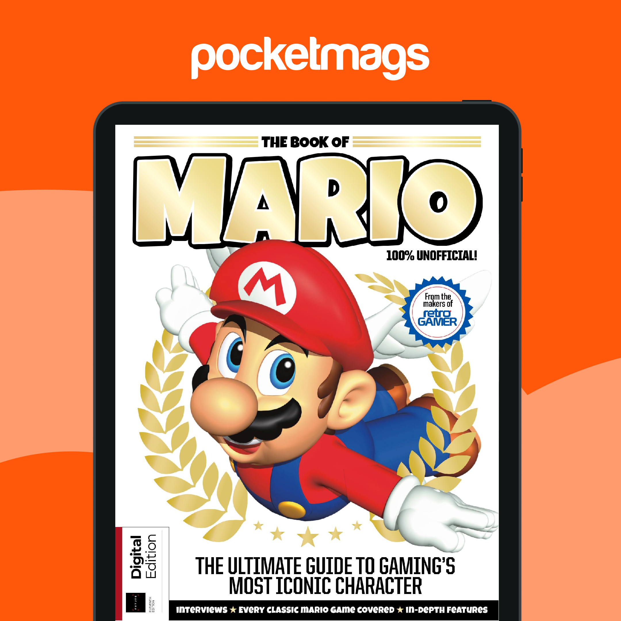 Gaming Bookazine - Retro Gamer Book of Mario Eleventh Edition Back Issue