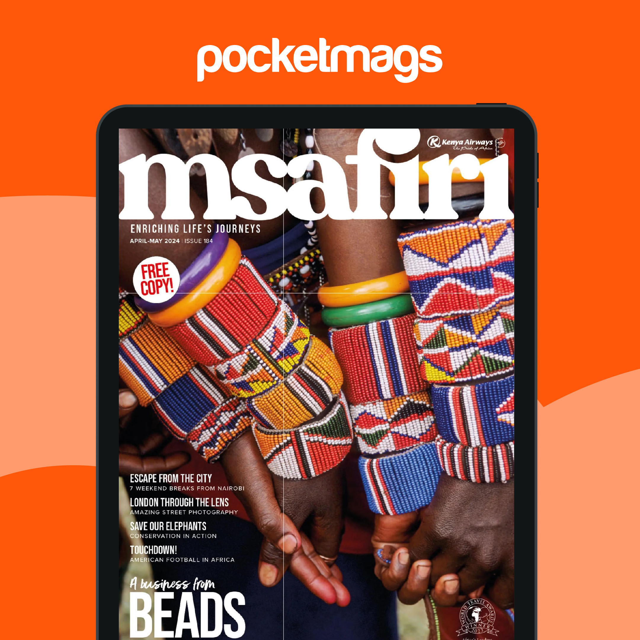MSAFIRI – Kenya Airways Inflight Magazine - April-May 2024 Edición anterior