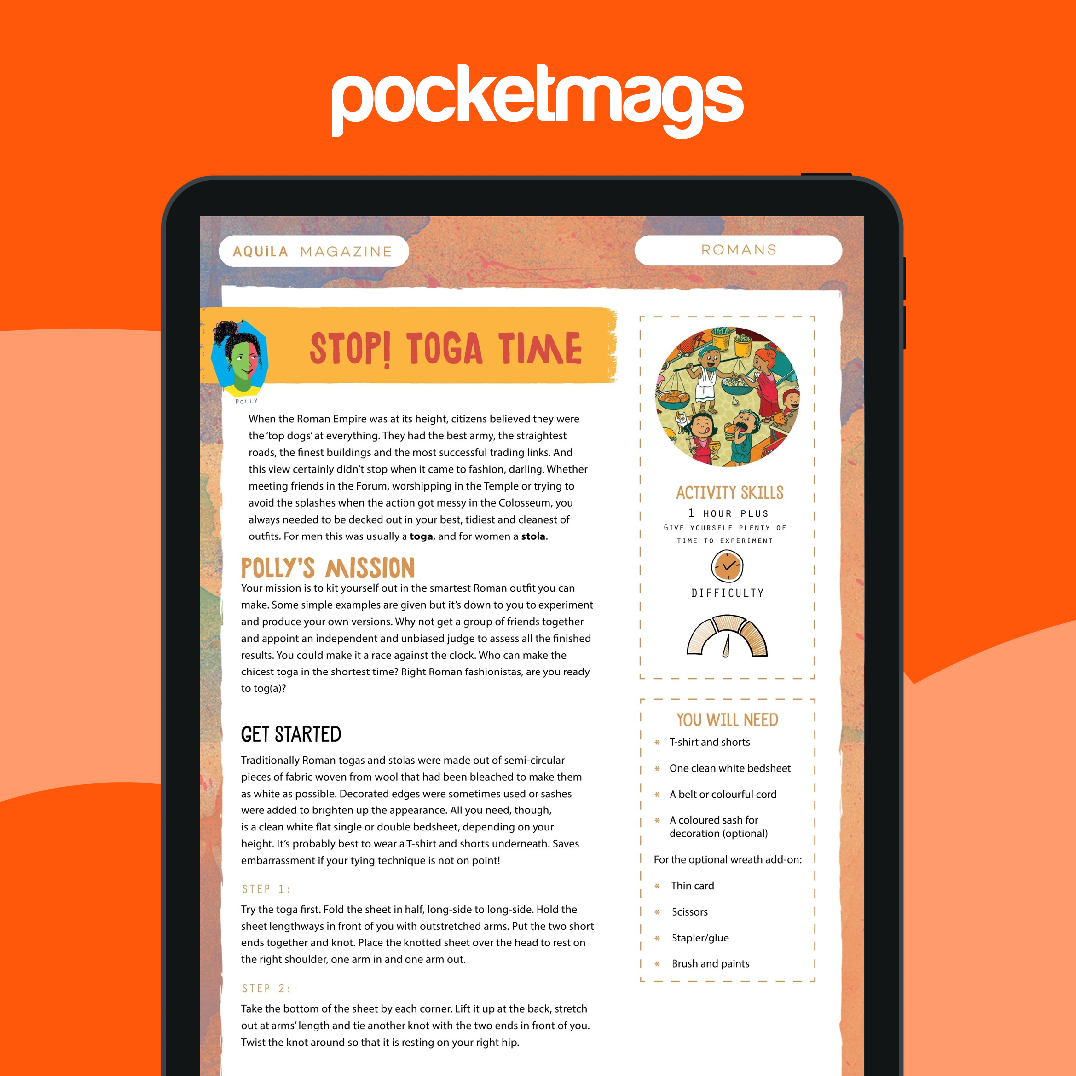 Aquila Magazine - STOP! TOGA TIME Back Issue