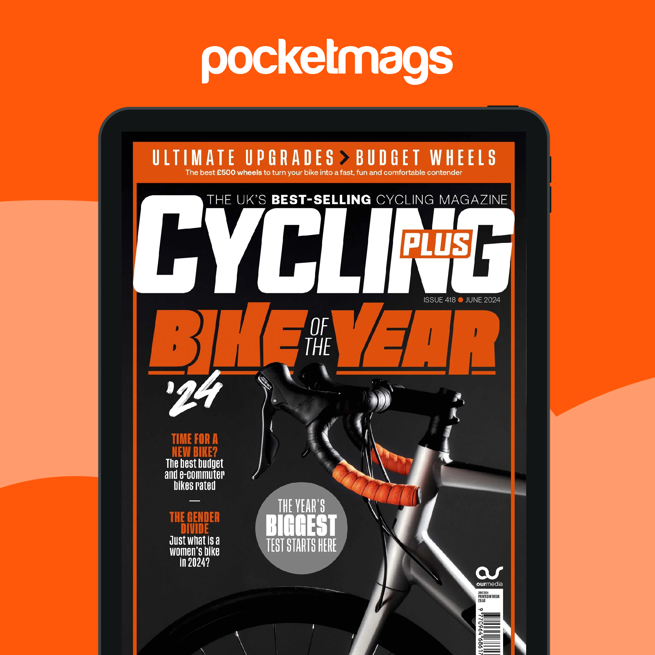 Cycling Plus Magazine - June 2024 Back Issue