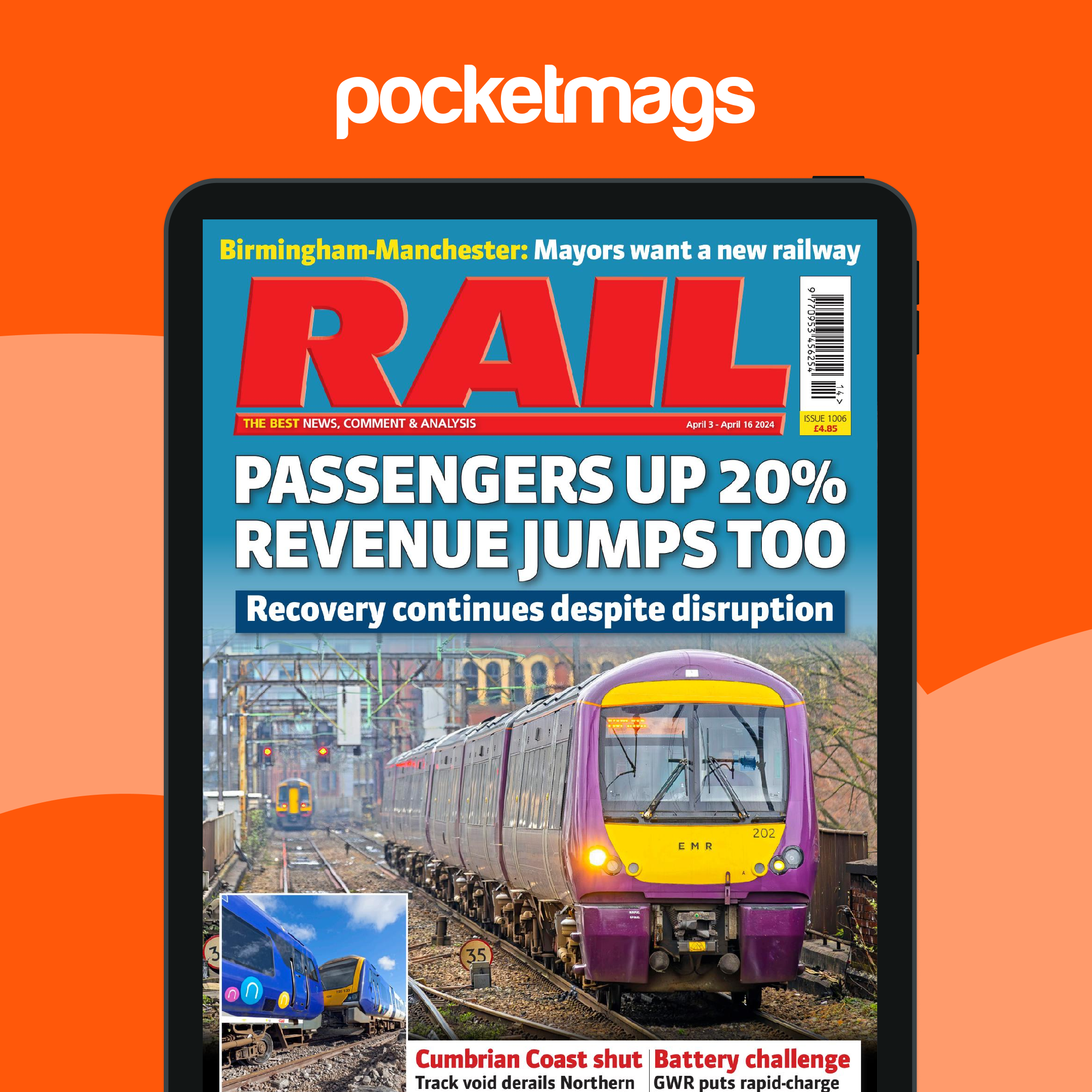 Rail Magazine - 1006 Back Issue