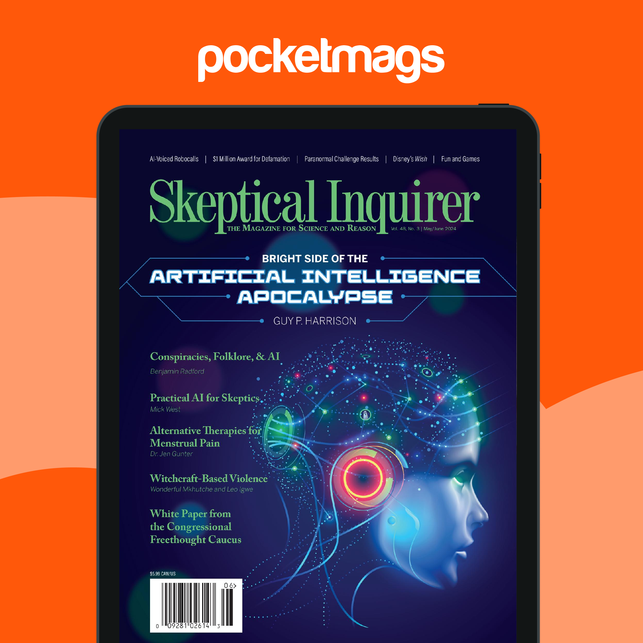 Skeptical Inquirer Magazine - May/June 2024 Back Issue
